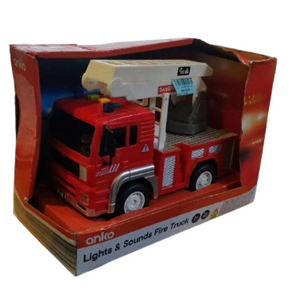 Anko Toys Lights and Sound Fire Truck 42410164 | HMR Shop N' Bid