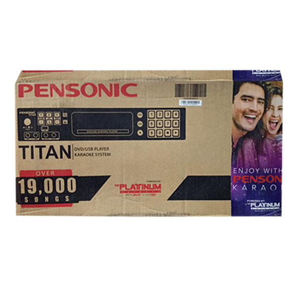 Pensonic TITAN Platinum Karaoke System DVD Player TITANPT18K33 | HMR ...