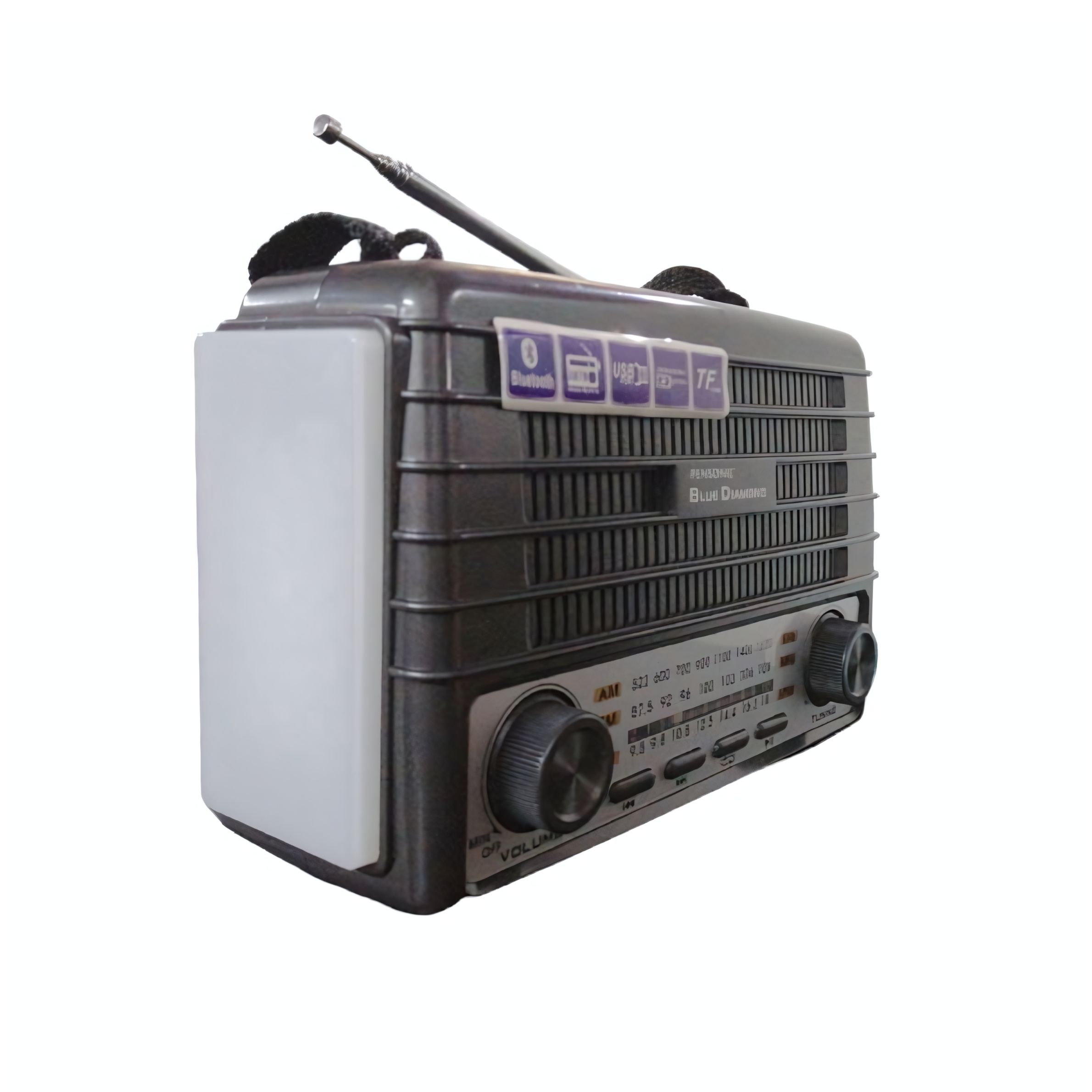 Pensonic Blue Diamond AM FM Radio Bluetooth W/MP3 Player | HMR Shop N' Bid