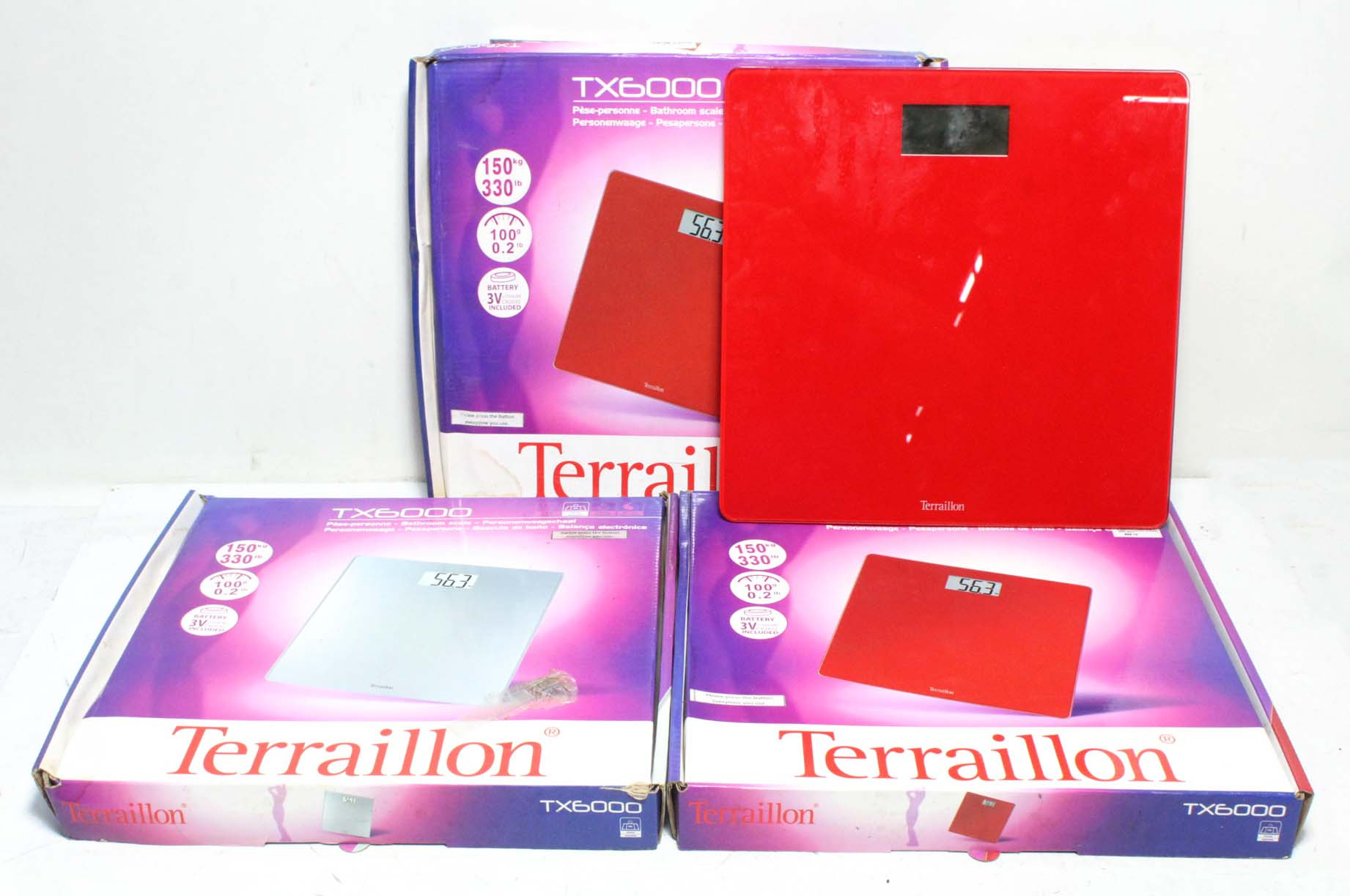 3pcs Terraillon Bathroom Scale TX6000 / 1-Lot - 3pcs Terraillon ...