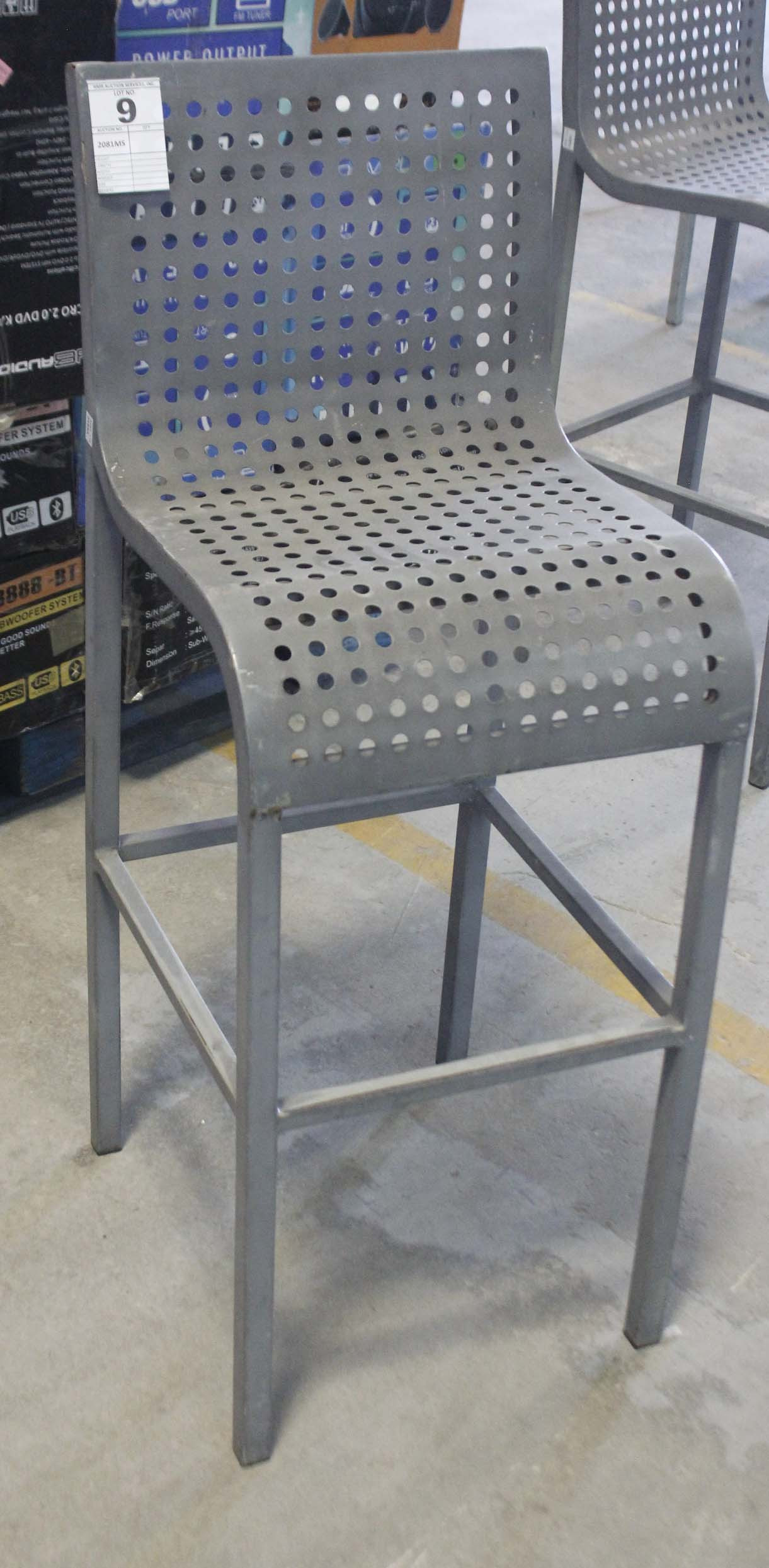 High Steel Dining Chair - High Steel Dining Chair | HMR Shop N' Bid