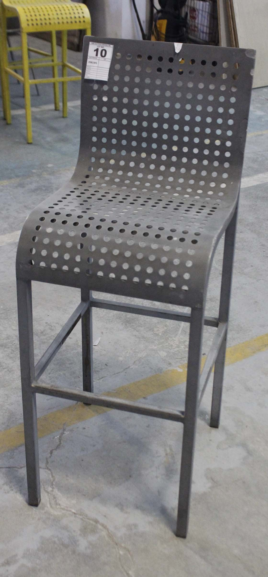 High Steel Dining Chair - High Steel Dining Chair | HMR Shop N' Bid