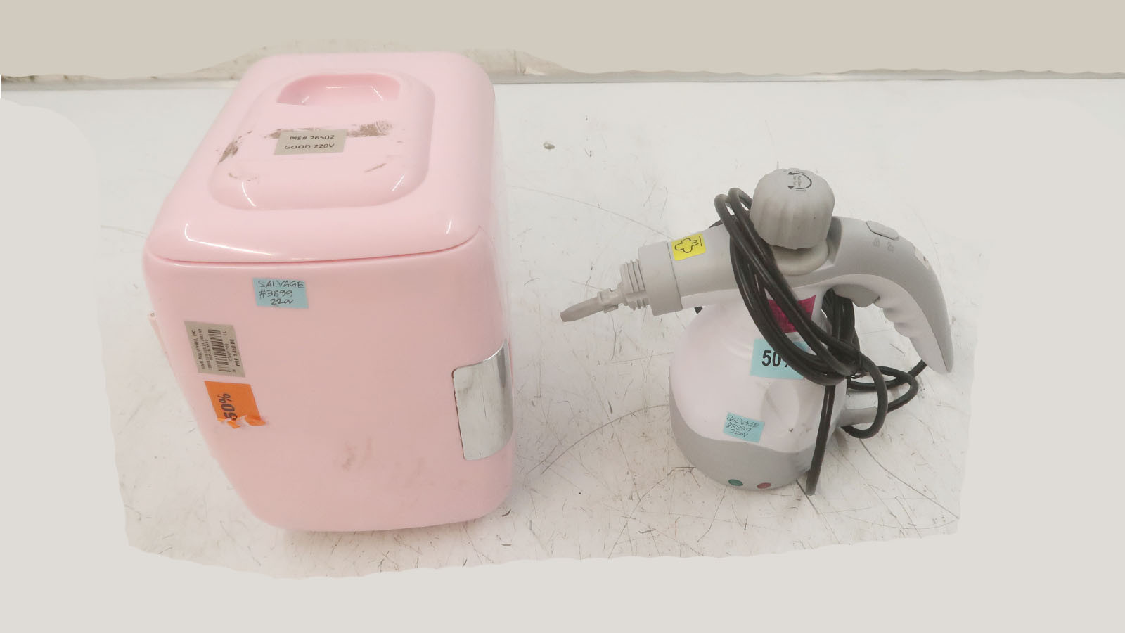 Anko Cosmetics Cooler And Anko Handheld Steam Cleaner - 2 Units - Anko ...