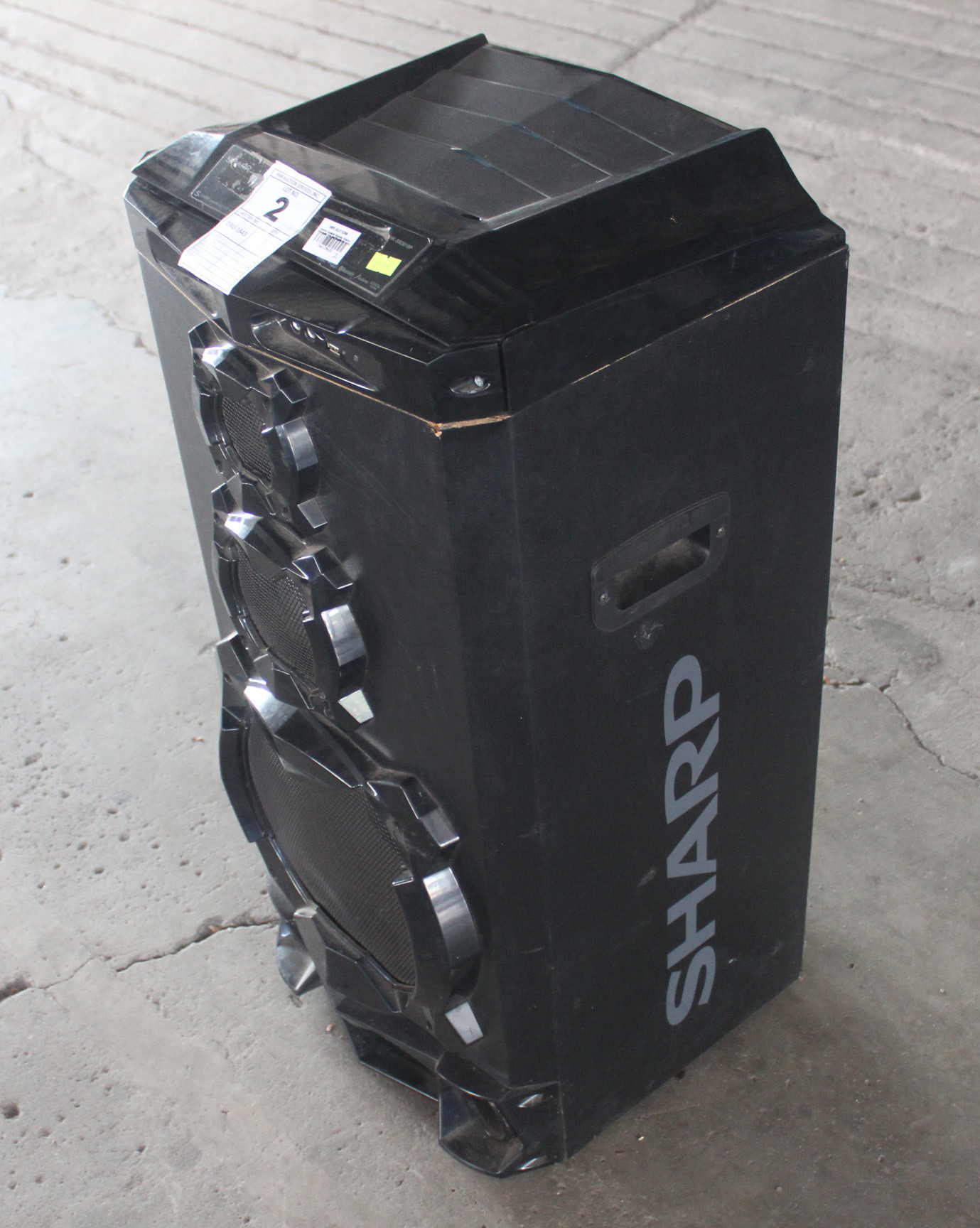 Sharp SAMM Karaoke Speaker System Bluetooth HK-SB3018P — Lot 2 | HMR ...