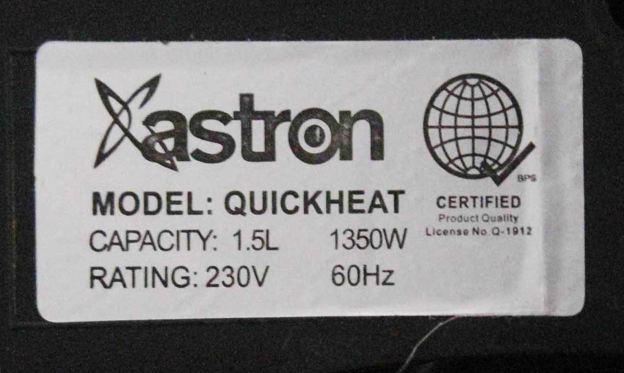 Astron 1.5ml Multipurpose Hot Pot Quick heat - Astron 1.5ml ...