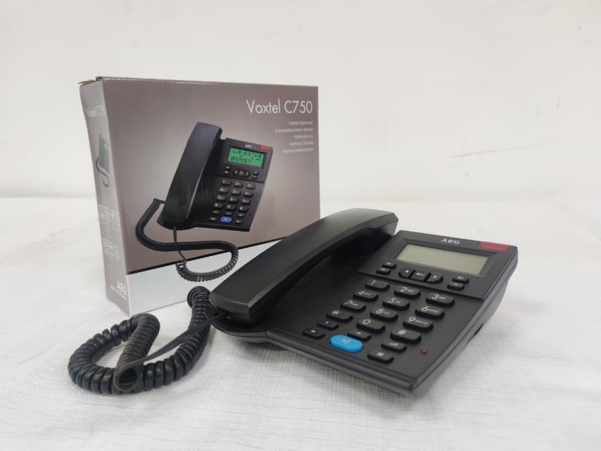 AEG Voxtel C750 Corded Telephone | HMR Shop N' Bid