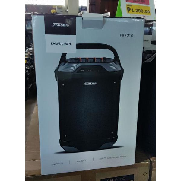 Fukuda FAS210 Karabox Mini Karaoke Party Speaker | HMR Shop N' Bid