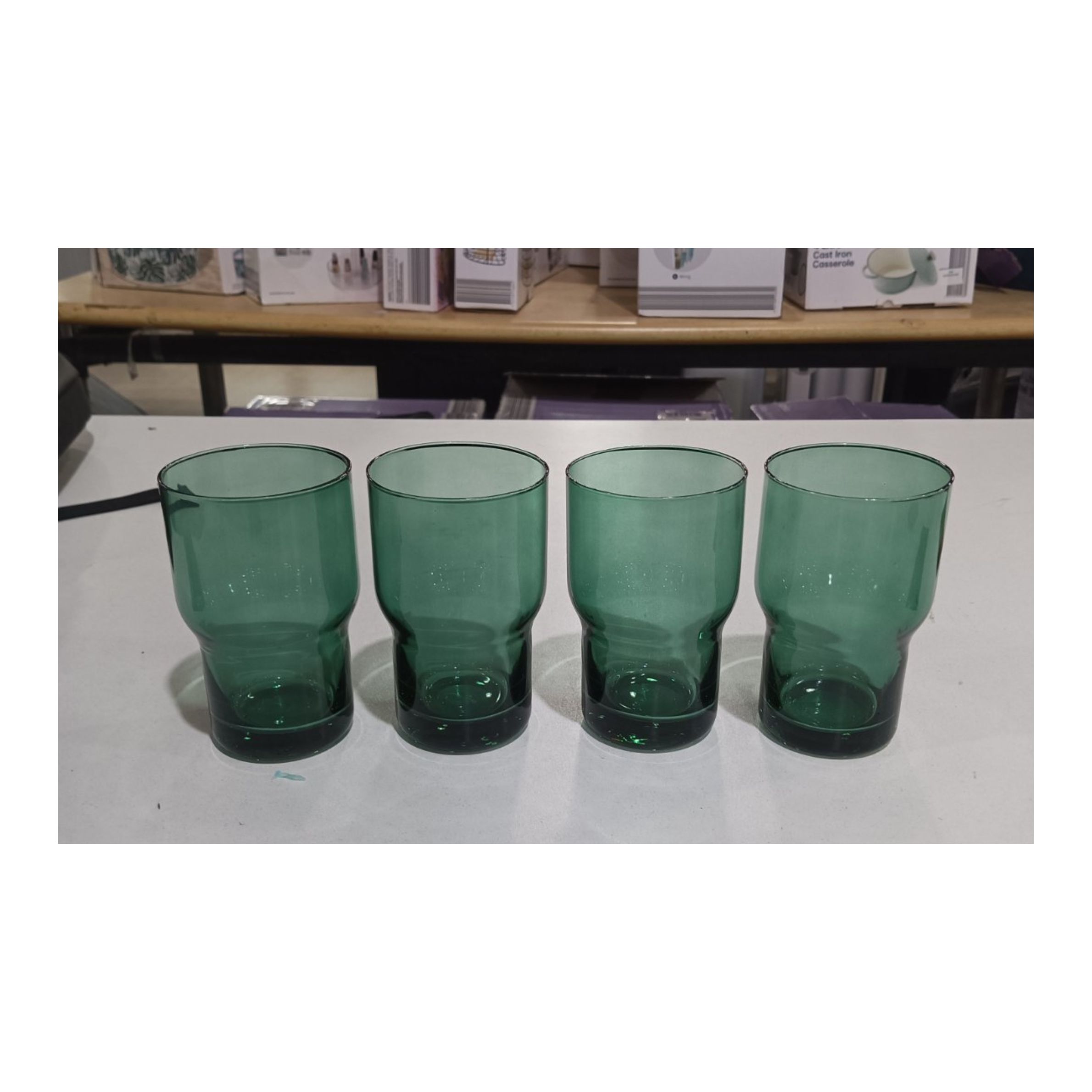 Crofton Stackable High Ball Glasses 4pcs | HMR Shop N' Bid