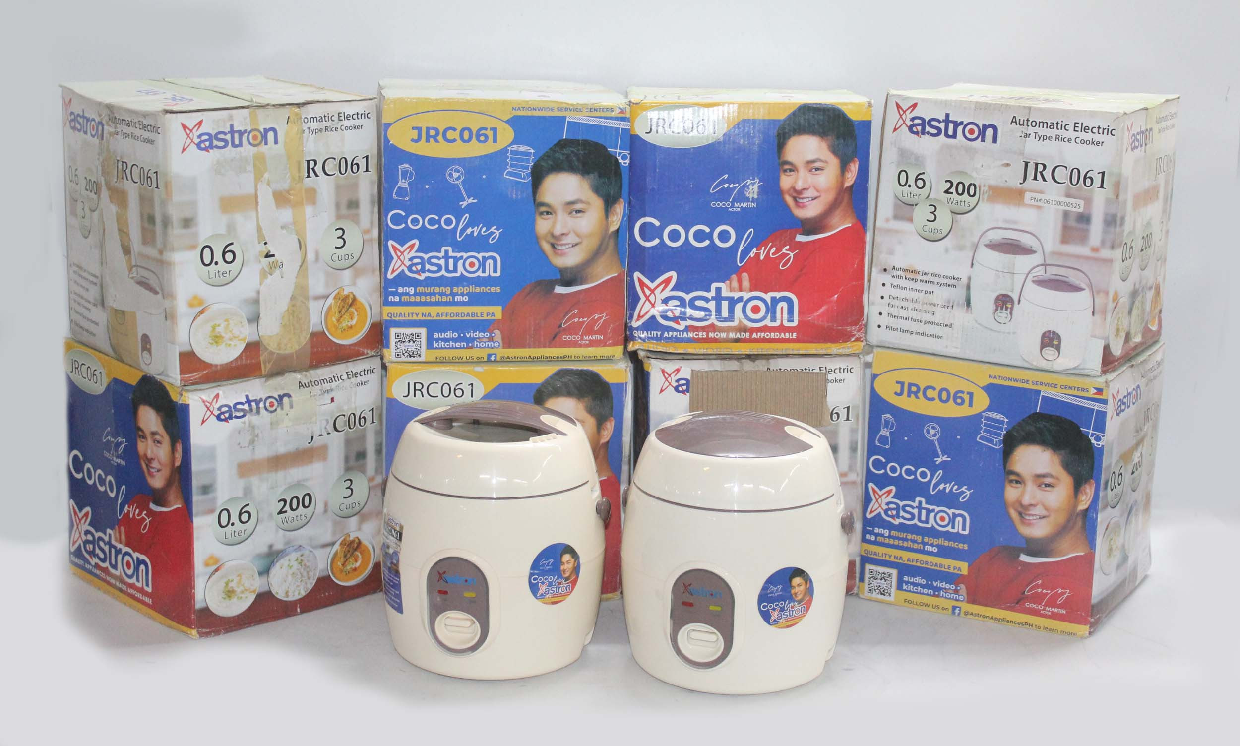 Astron 0.6L Jar Type Rice Cooker JRC061 / 10-Units - Astron 0.6L Jar ...