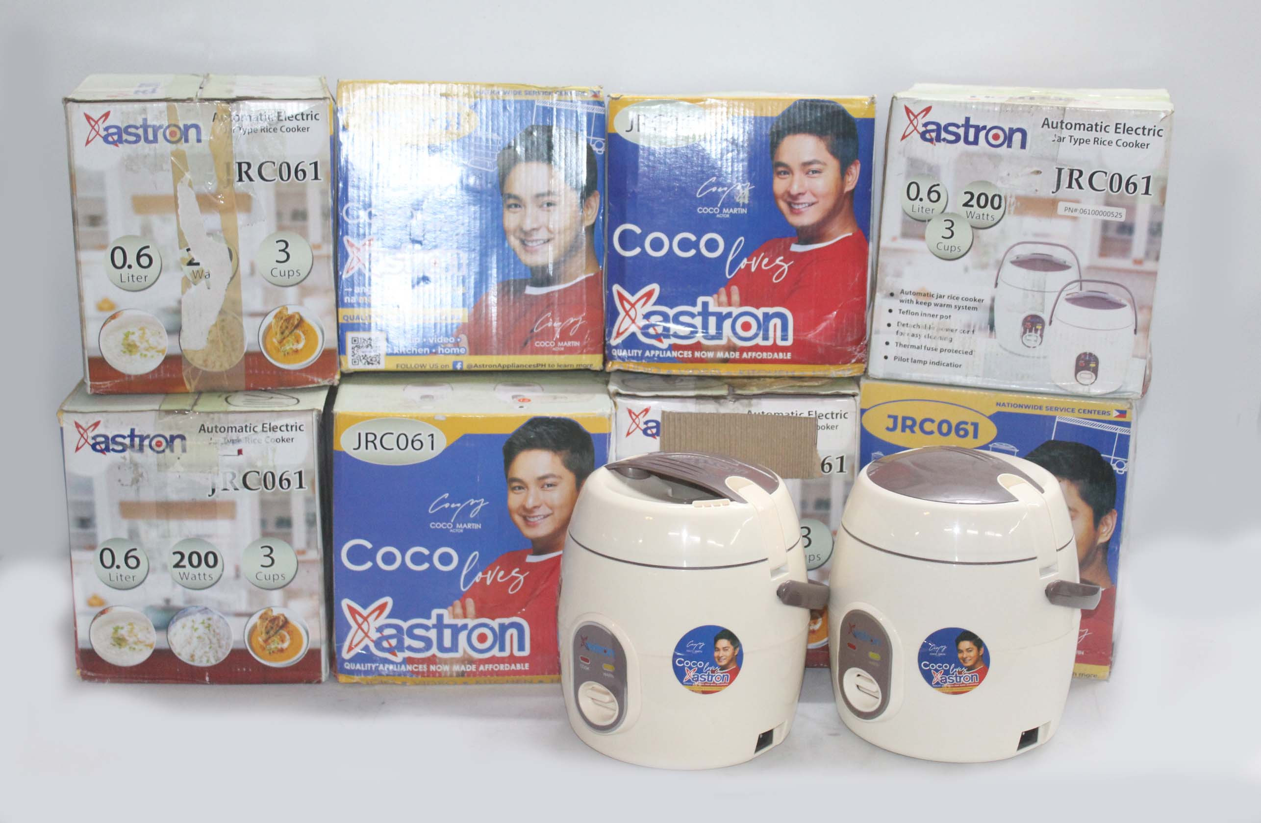 Astron 0.6L Jar Type Rice Cooker JRC061 / 10-Units - Astron 0.6L Jar ...