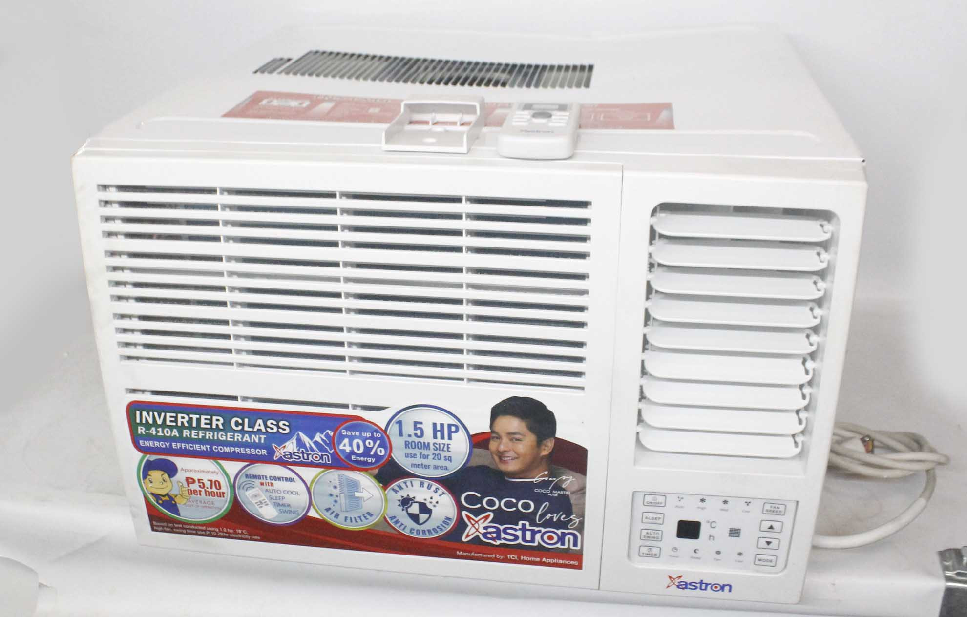 Astron 1.5HP Window Type Air Conditioner TC-LRE150 — Lot 8 | HMR Shop N ...