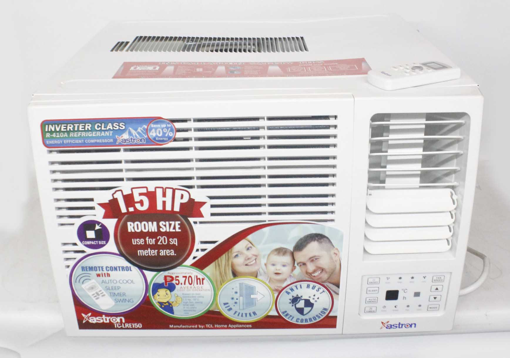 Astron 1.5HP Window Type Air Conditioner TC-LRE150 - Astron 1.5HP ...