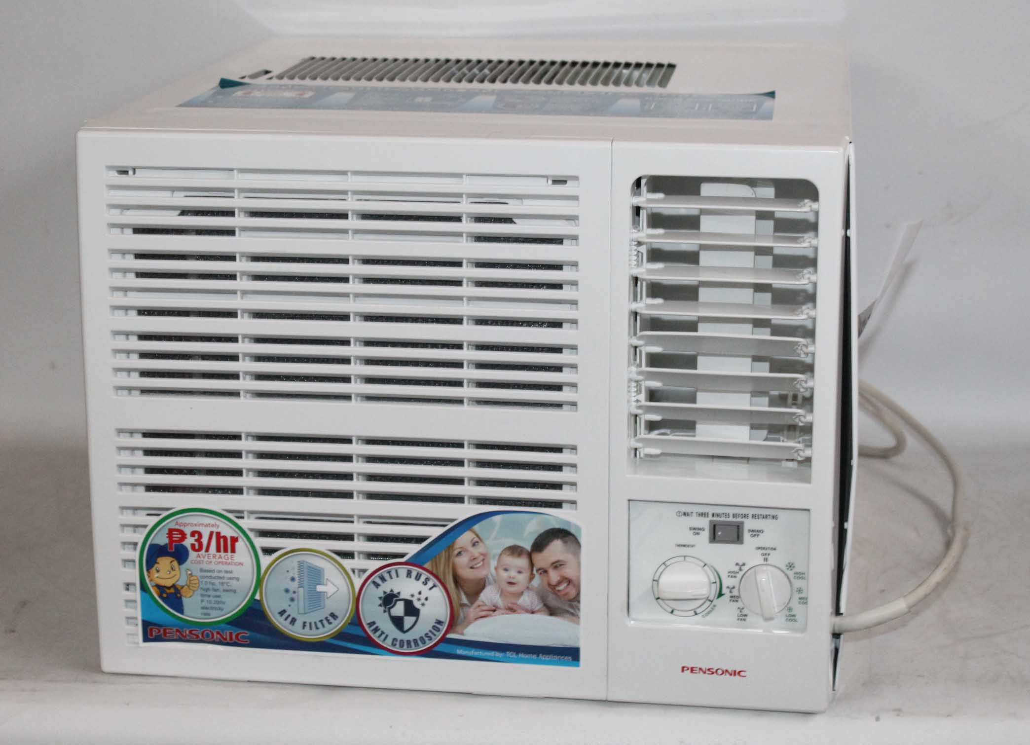 Pensonic 1-HP Window Type Air Conditioner TC-L100MA - Pensonic 1-HP ...