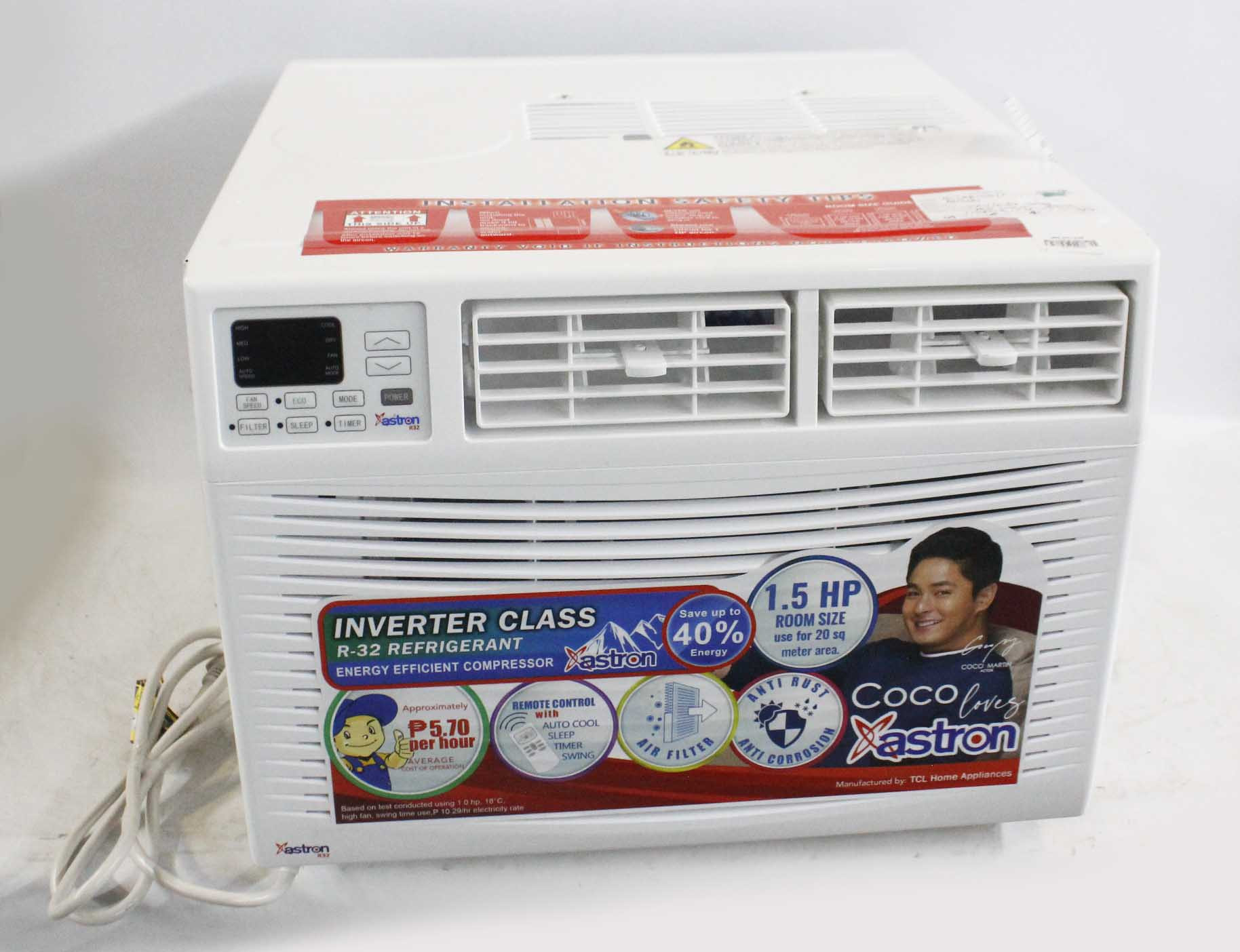 Astron 1.5HP Window Type Air Conditioner TC-LRE150 R32 - Astron 1.5HP ...