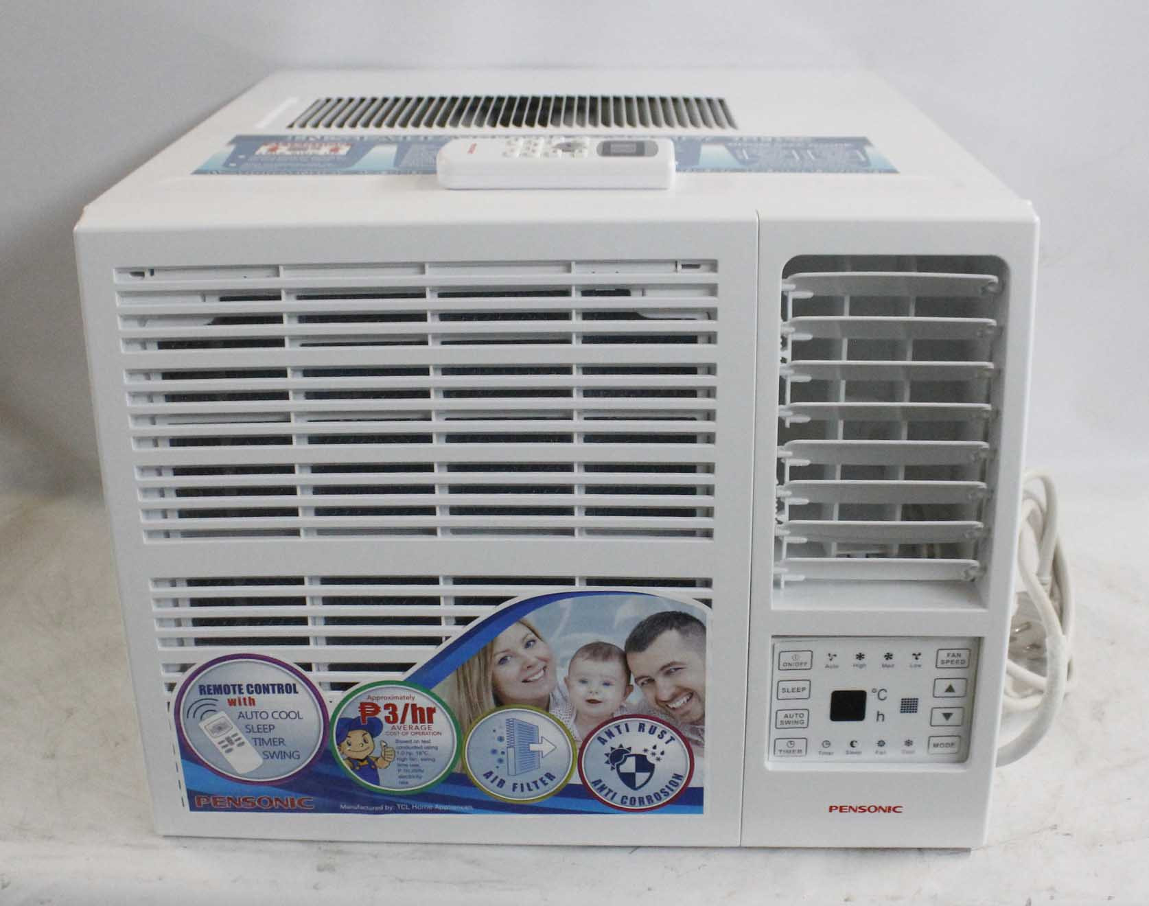 Pensonic 1HP Window Air Conditioner TC-L100RE — Lot 1 | HMR Shop N' Bid