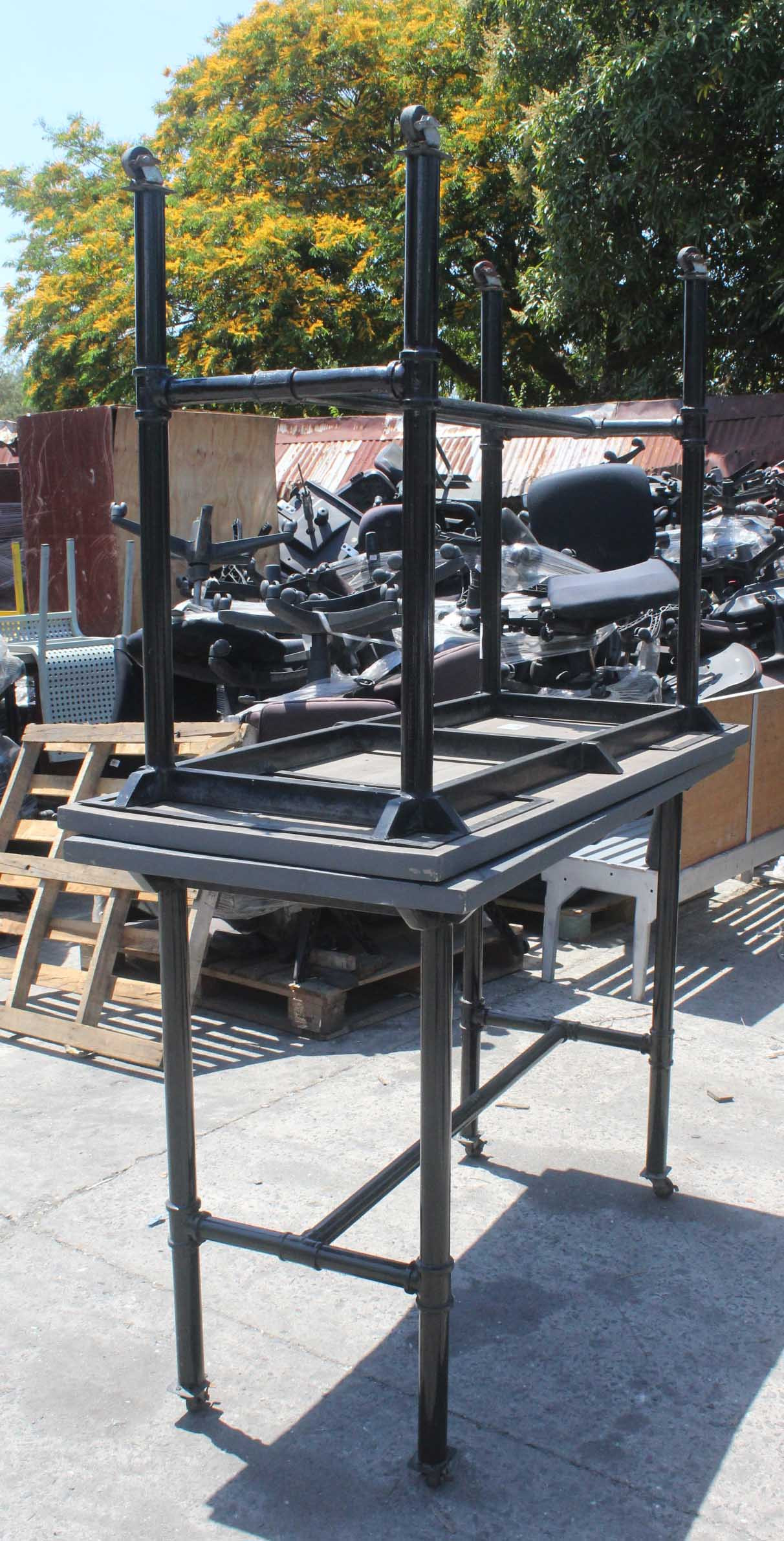 2pcs Mobile Long Table - 2pcs Mobile Long Table | HMR Shop N' Bid