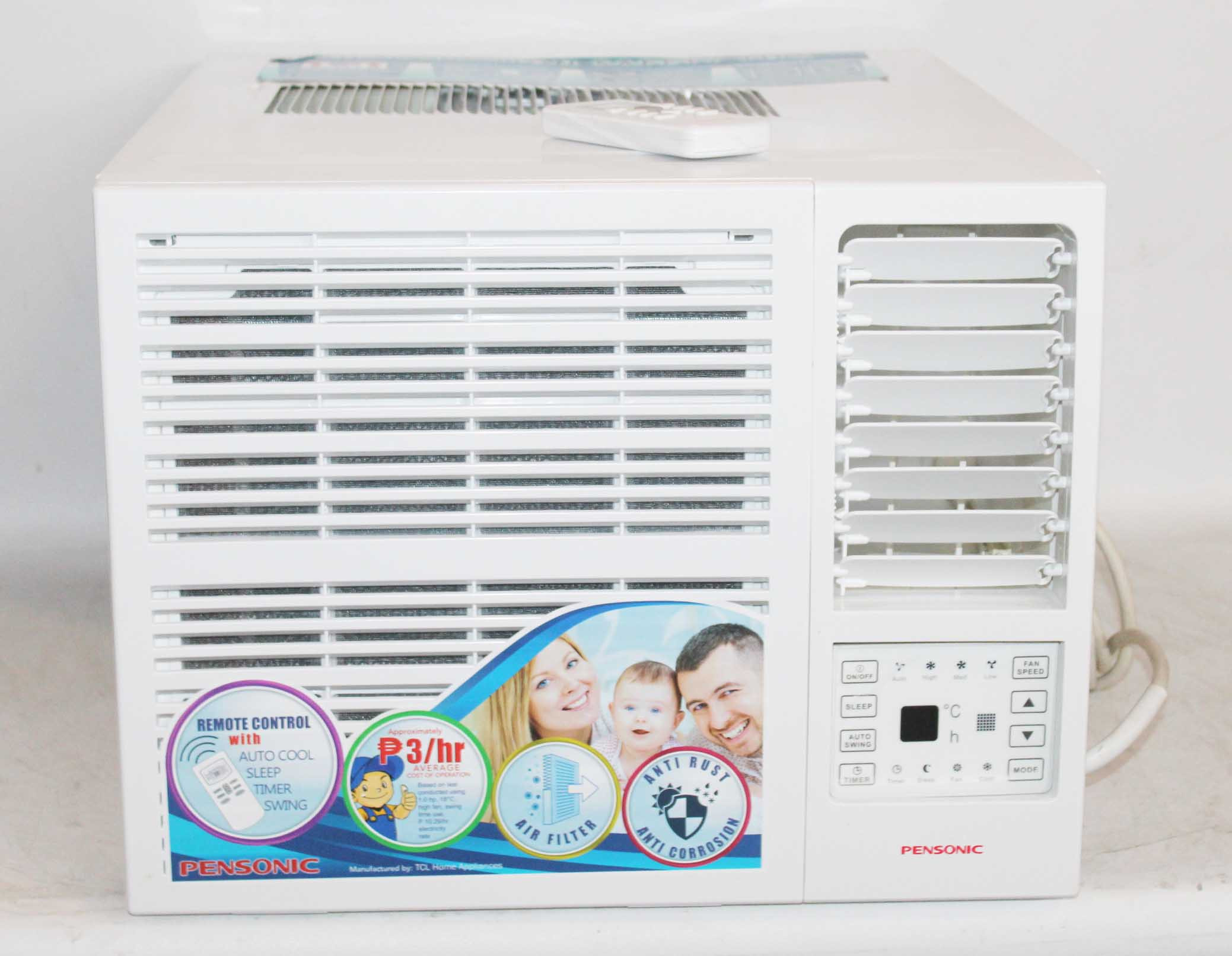 Pensonic 1HP Window Air Conditioner TC-L100RE - Pensonic 1HP Window Air ...