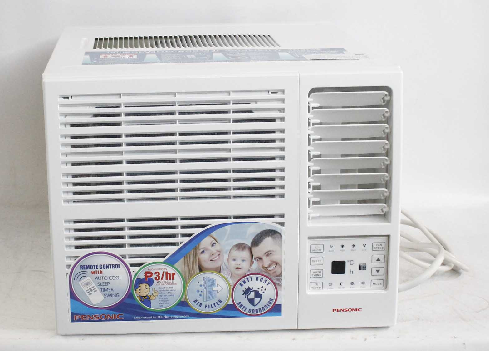 Pensonic 1HP Window Type Air Conditioner TC-L100RE - Pensonic 1HP ...