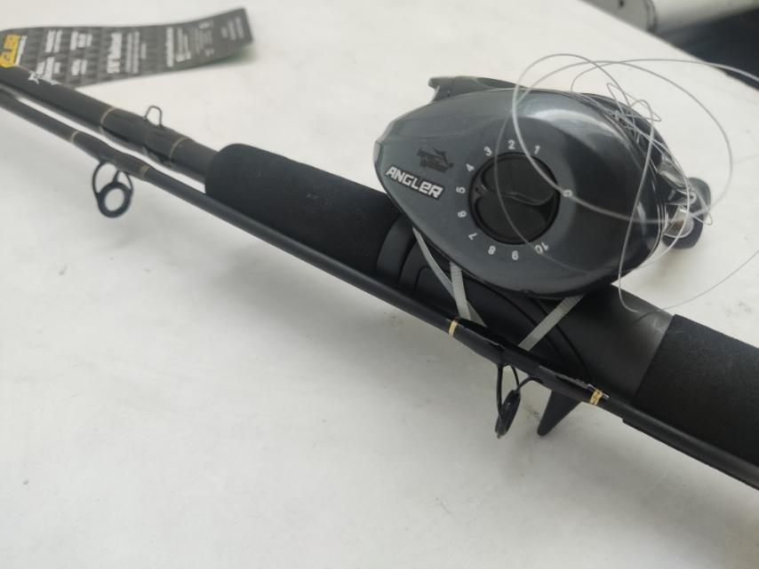 Jarvis Walker Angler Baitcaster Fishing Rod and Reel 5.8FT | HMR Shop N ...