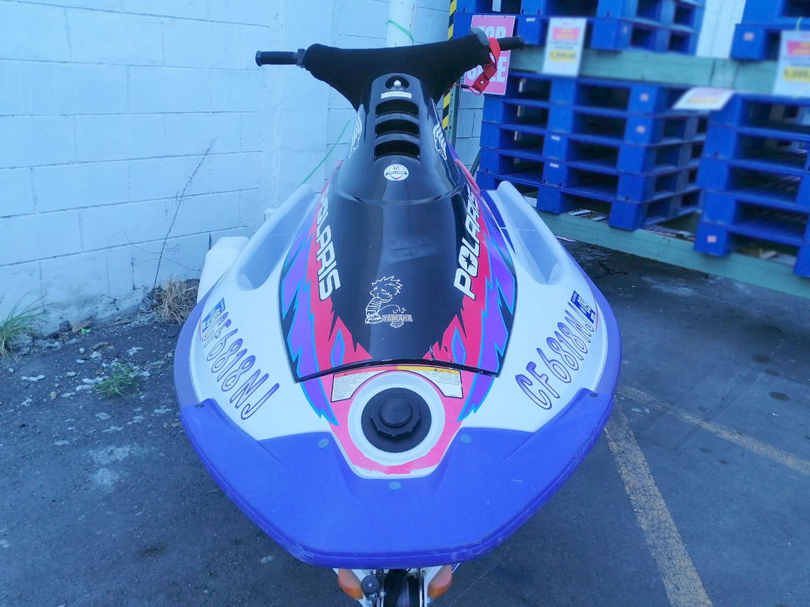Polaris 750SL Jetski 1994 W/Trailer-CF6818NJ 744CC | HMR Shop N' Bid
