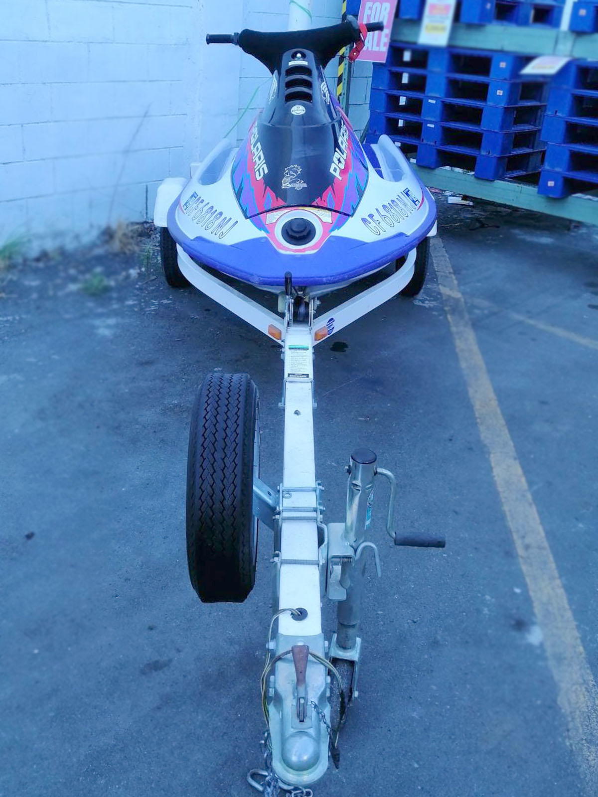 Polaris 750SL Jetski 1994 W/Trailer-CF6818NJ 744CC | HMR Shop N' Bid