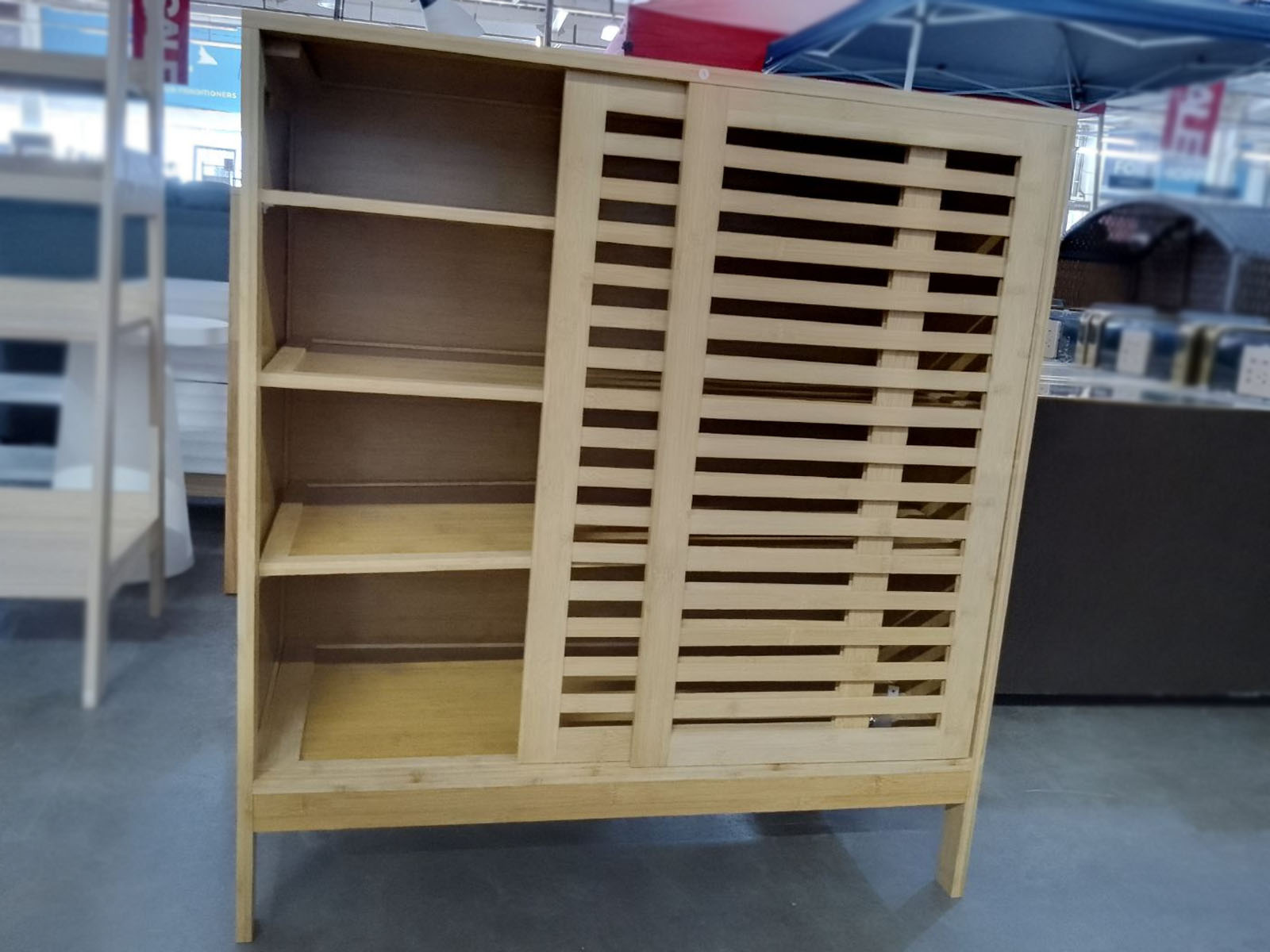 Anko Bamboo Shoe Cabinet 43019526 | HMR Shop N' Bid