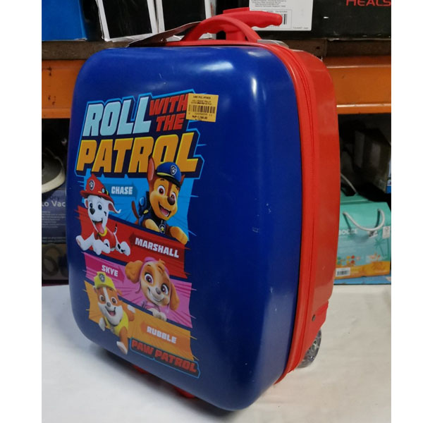 Paw Patrol Bag Luggage Trolley Hard Case 713193 | HMR Shop N' Bid