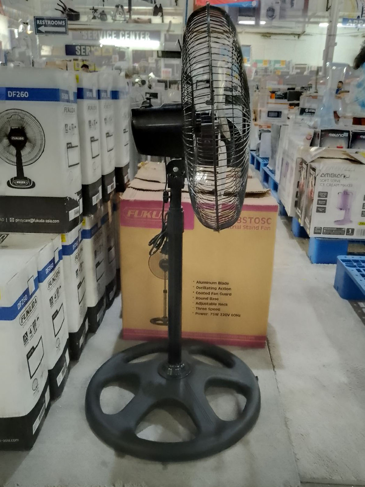 Fukuda Industrial Fan 18IN FISF018STOSC | HMR Shop N' Bid