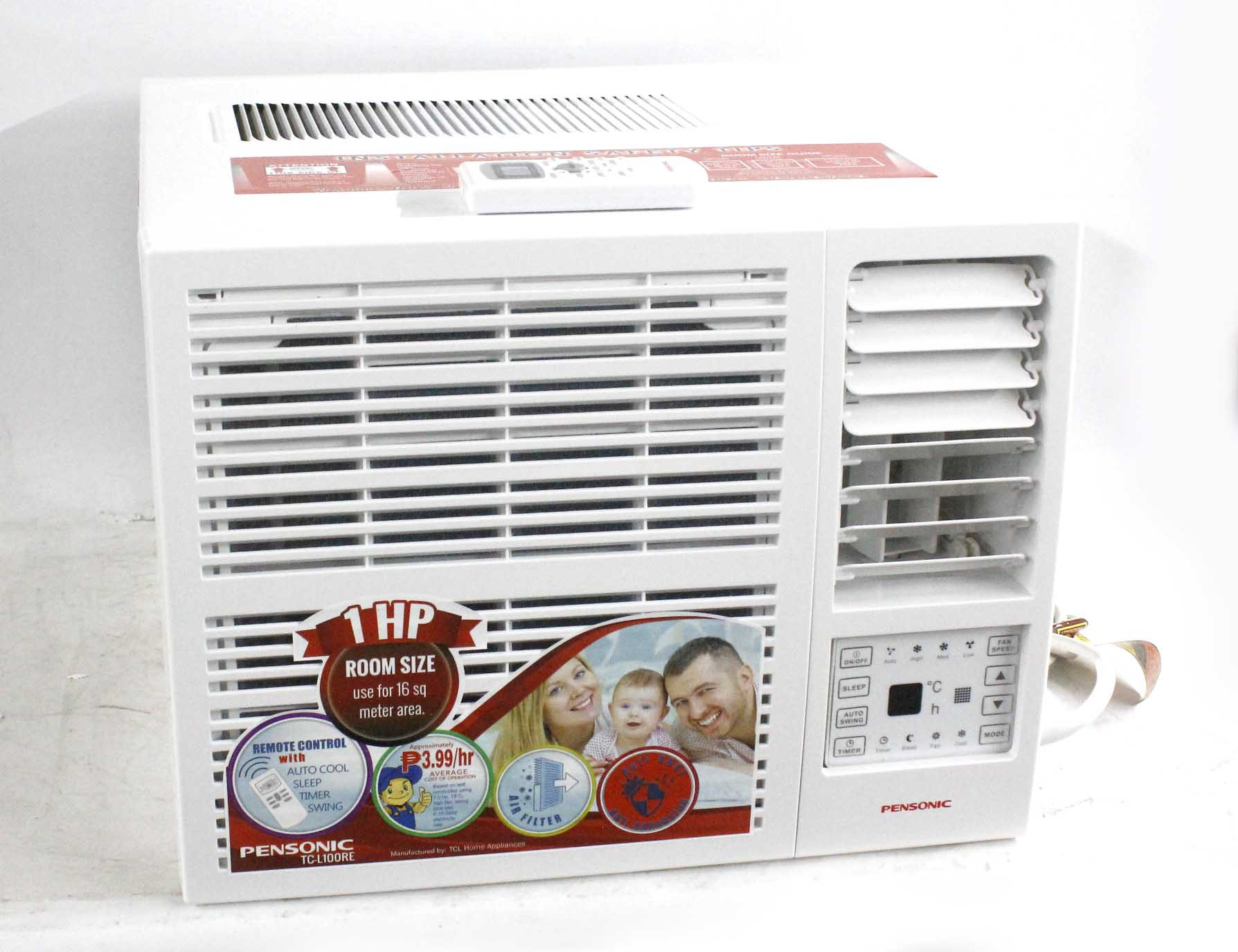 Pensonic 1HP Window Type Air Conditioner TC-L100RE - Pensonic 1HP ...