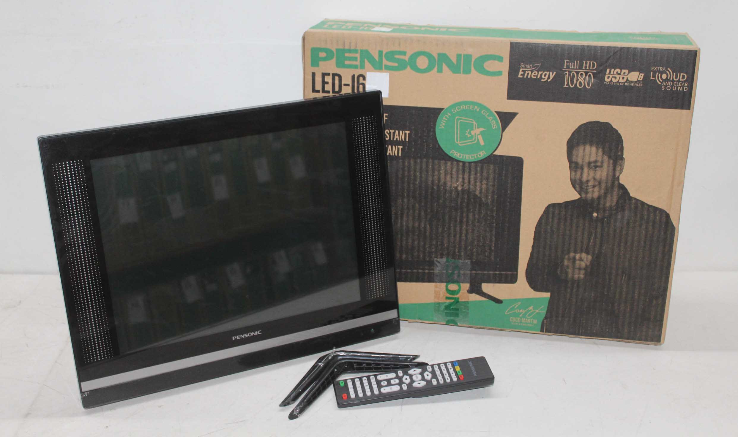 Pensonic 16" LED TV LED-1612 / 2-Units — Lot 19 | HMR Shop N' Bid