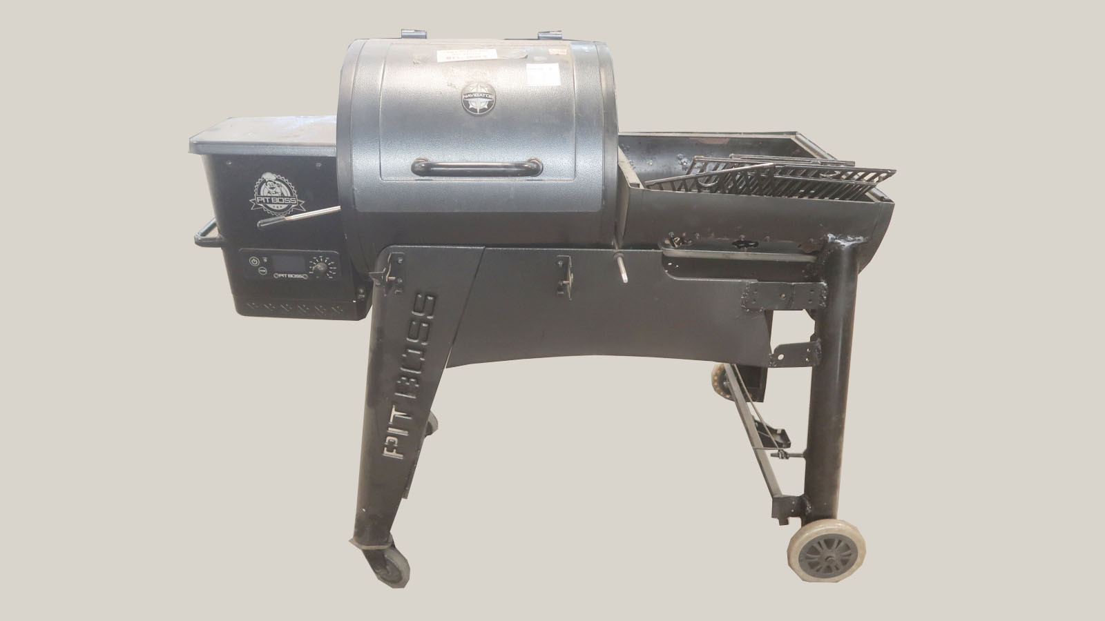 Pit Boss Navigator Pellet & Gas Smoker PB1200 - Pit Boss Navigator ...