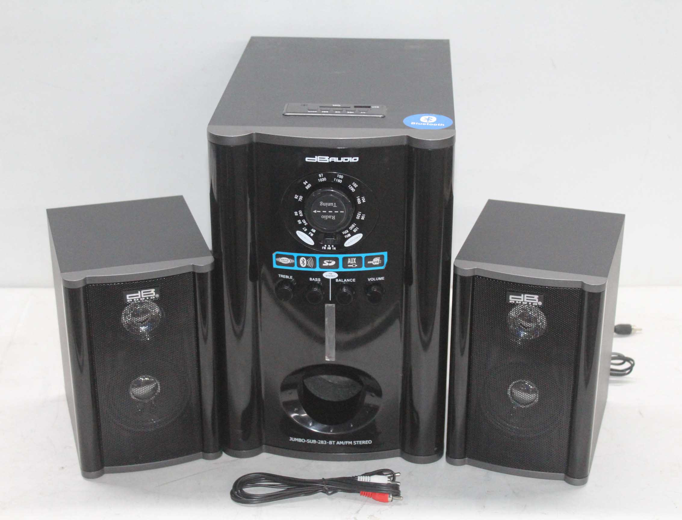 DB Audio AM/M Stereo 2.1 Home Active Theater System SUB-283-BT - DB ...