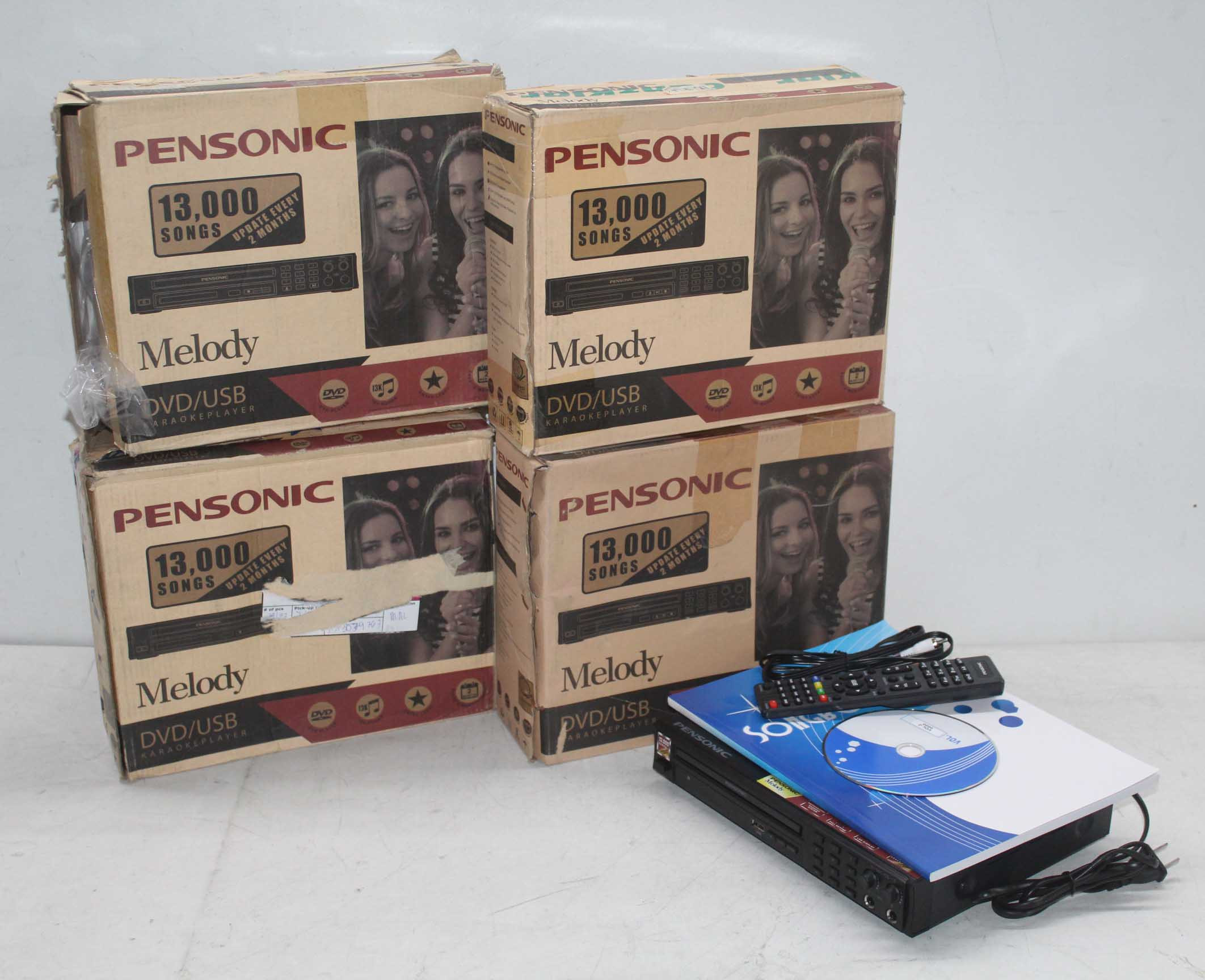 5pcs Pensonic DVD/USB Karaoke Player MELODY - 5pcs Pensonic DVD/USB ...