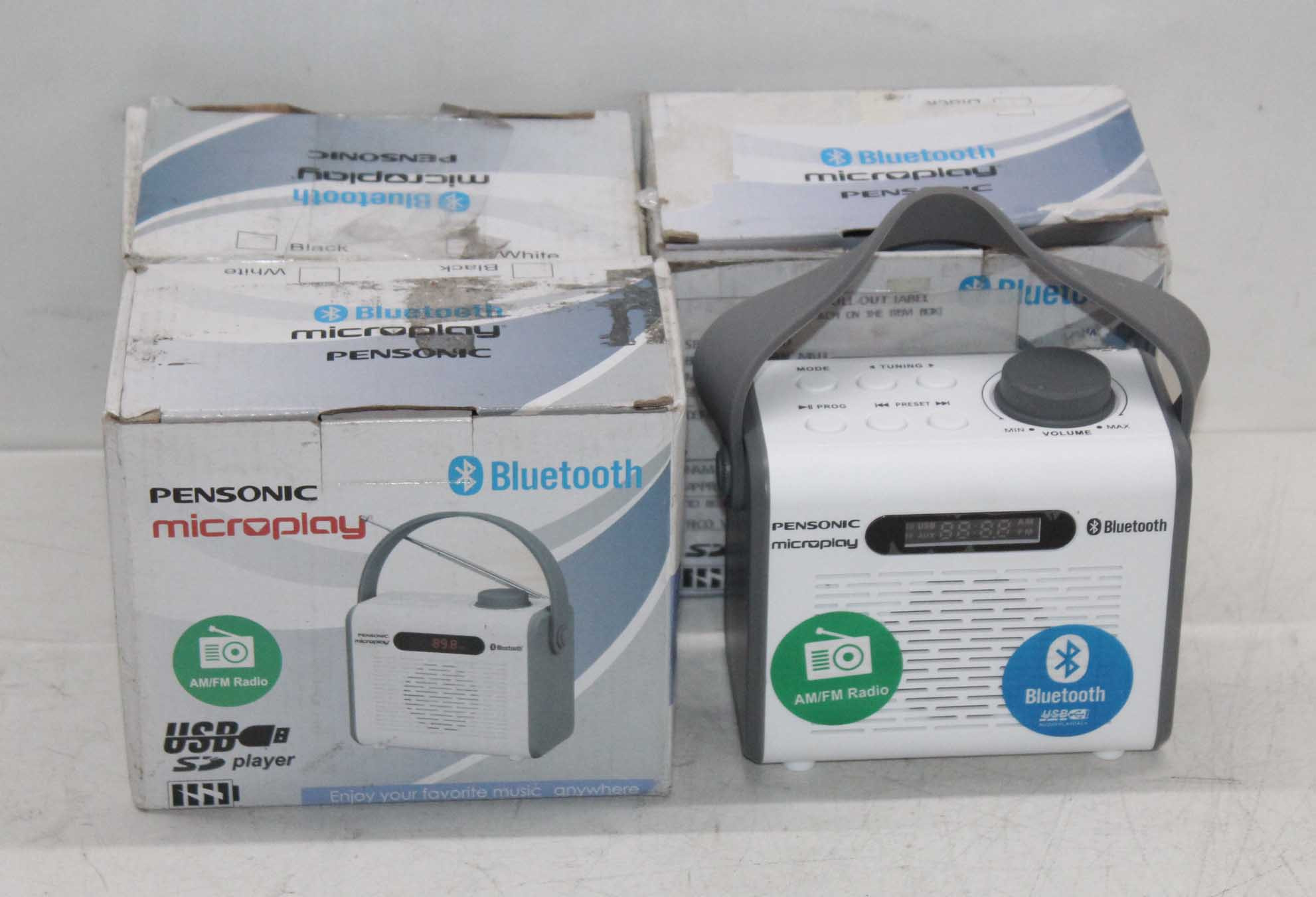 4pcs Pensonic Bluetooth Radio MICROPLAY - 4pcs Pensonic Bluetooth Radio ...