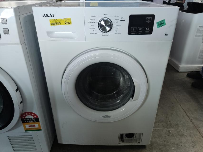 Akai Washing Machine 8KG | HMR Shop N' Bid