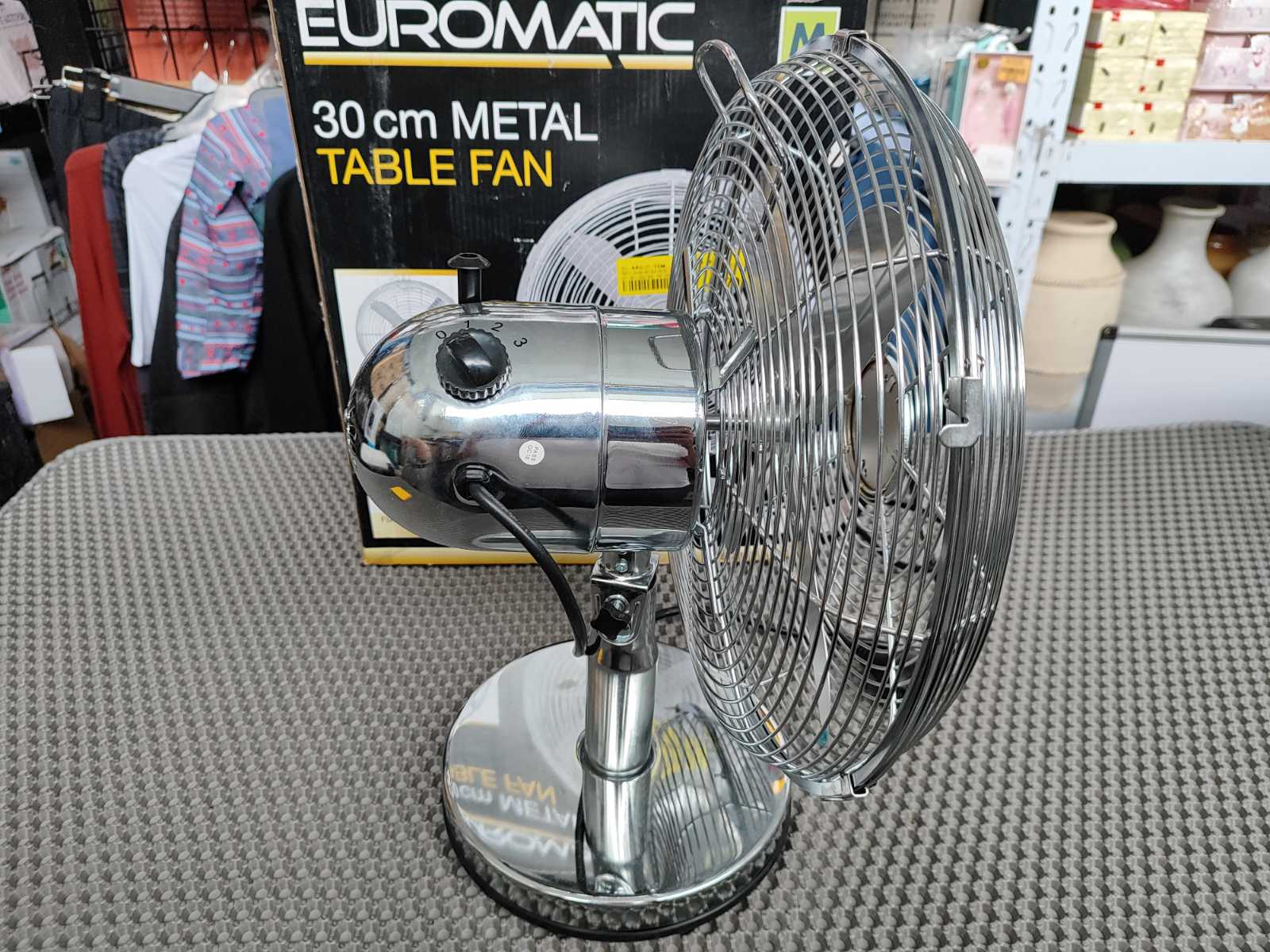 Euromatic Table Fan EUR-TF30BC | HMR Shop N' Bid