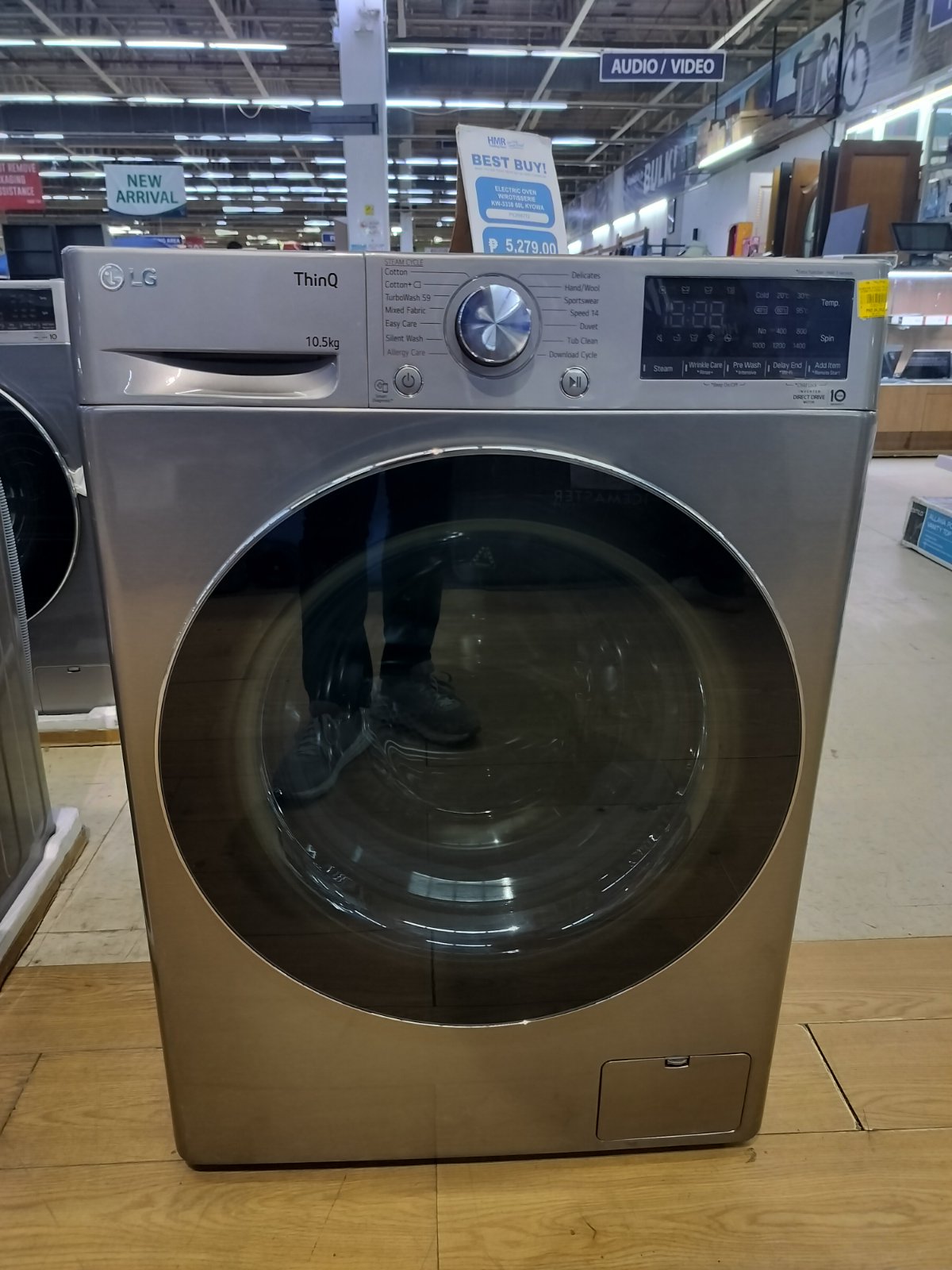 LG Front Load Washing Machine Inverter 10.5KG FV1410H3V 220V | HMR Shop ...
