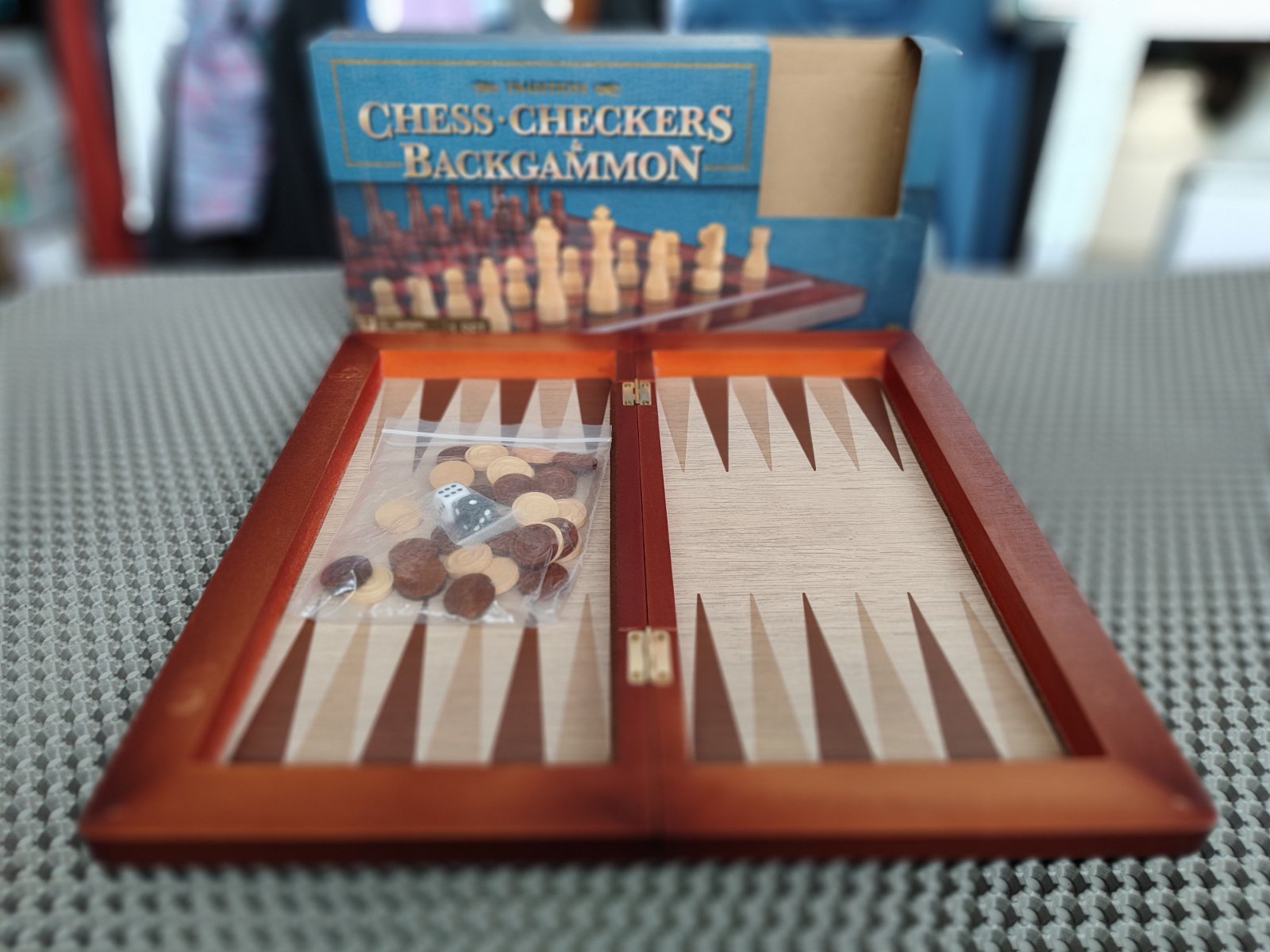 Traditions Checkers and Backgammon Game (INCOMPLETE) | HMR Shop N' Bid