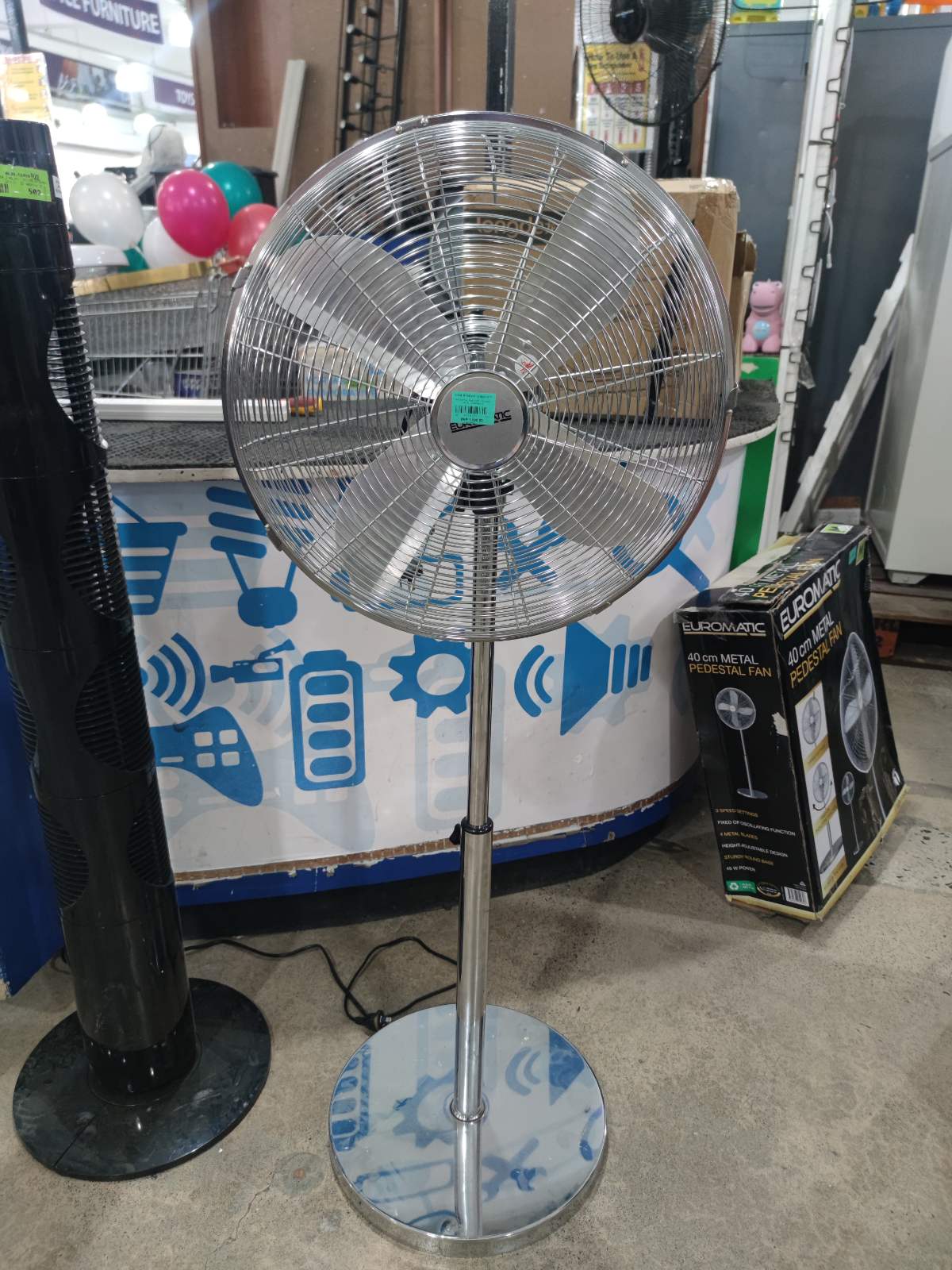 Euromatic Pedestal Fan 40cm | HMR Shop N' Bid