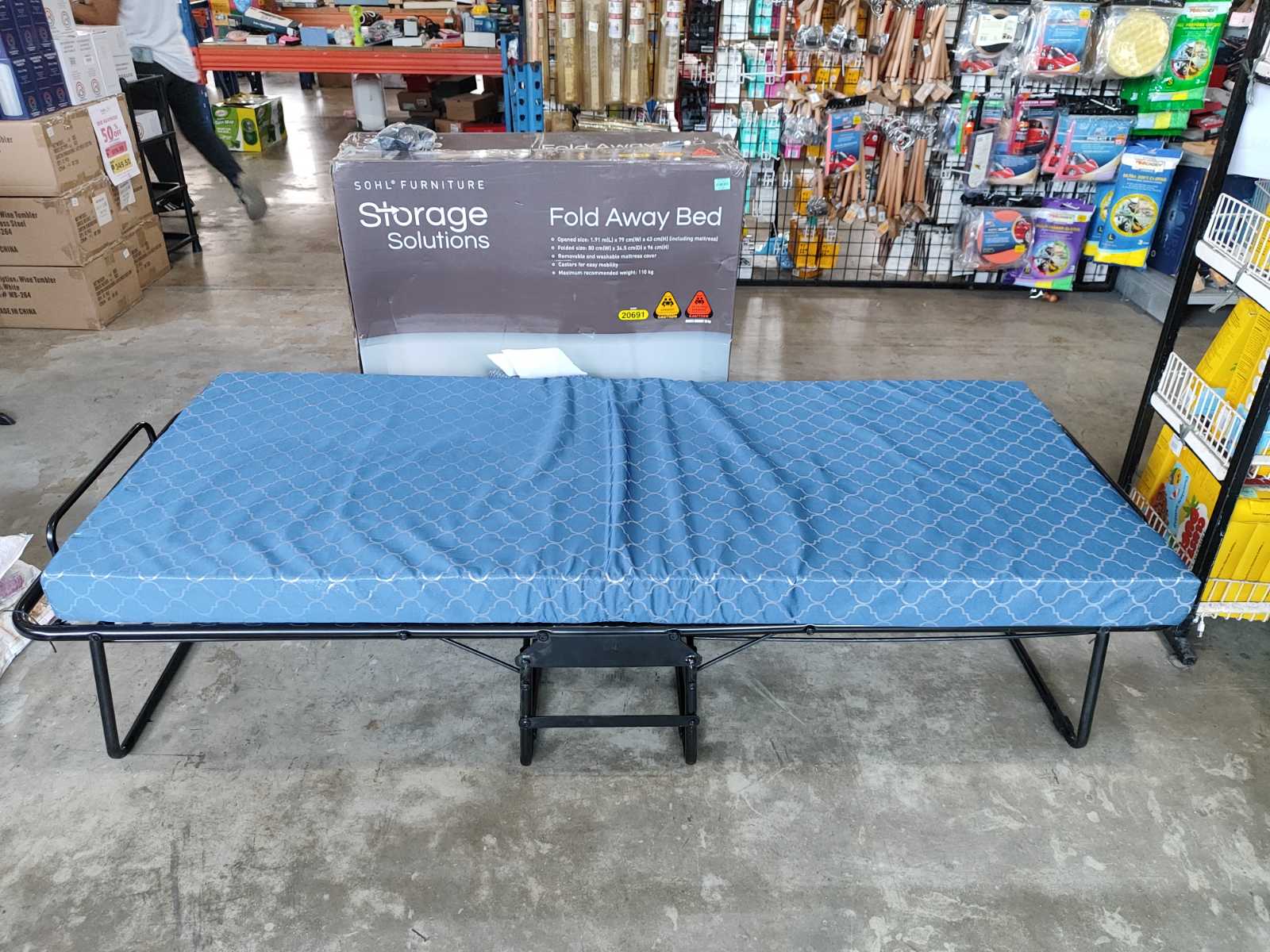 Sohl Furniture UB2334 Fold Away Bed | HMR Shop N' Bid