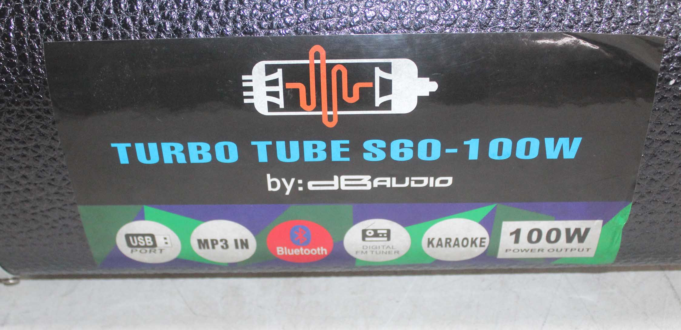 2pcs DB Audio Bluetooth Speaker TURBO TUBE S60-100W - 2pcs DB Audio ...