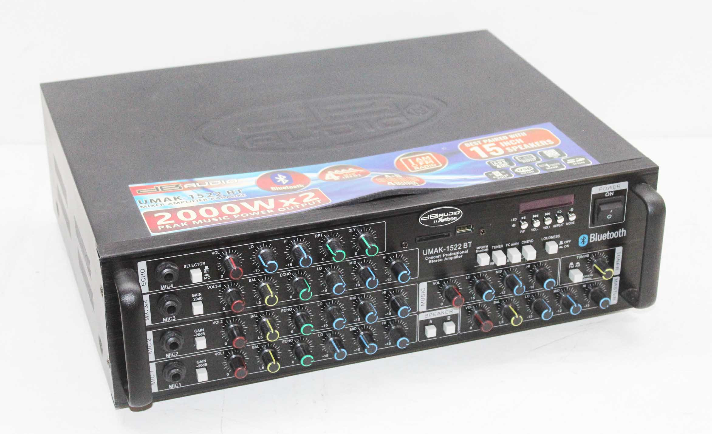 DB-Audio Mixer Amplifier Karaoke UMAK-1522 BT - DB-Audio Mixer ...