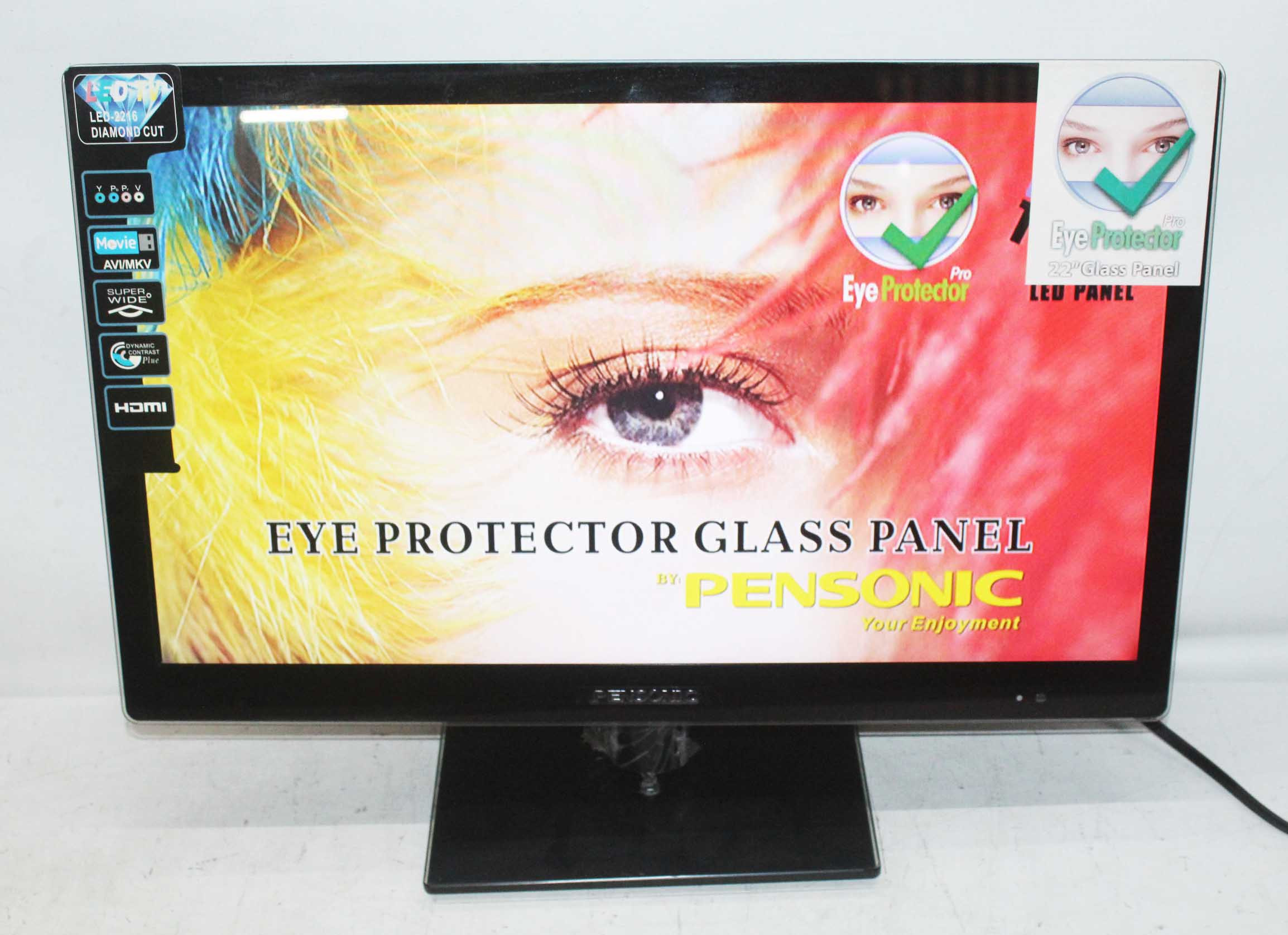Pensonic 22" Led Television LED-2216 DIAMOND CUT — Lot 5 | HMR Shop N' Bid