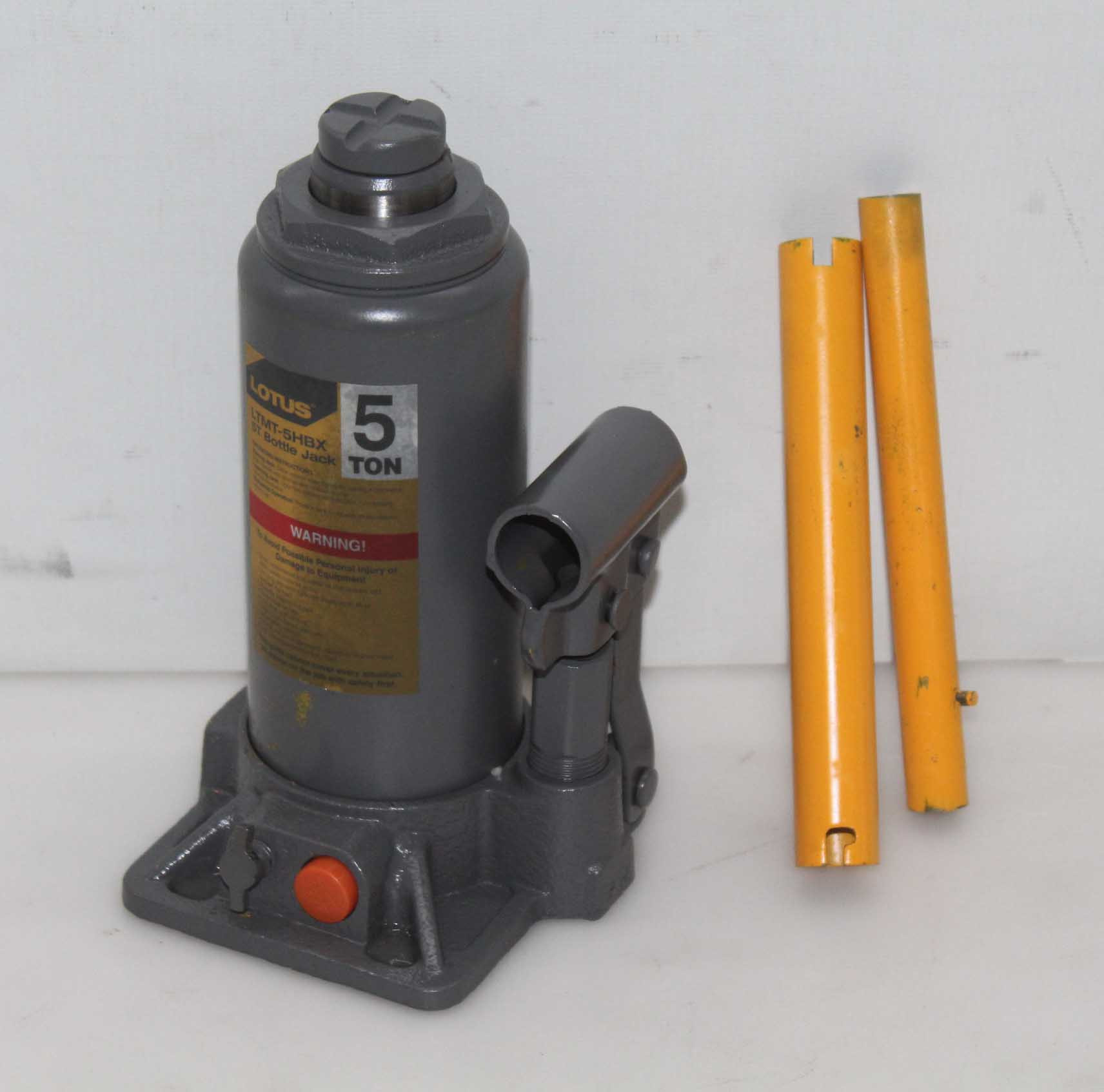 Lotus 5 Ton Hydraulic Bottle Jack LTMT-5HBX - Lotus 5 Ton Hydraulic ...