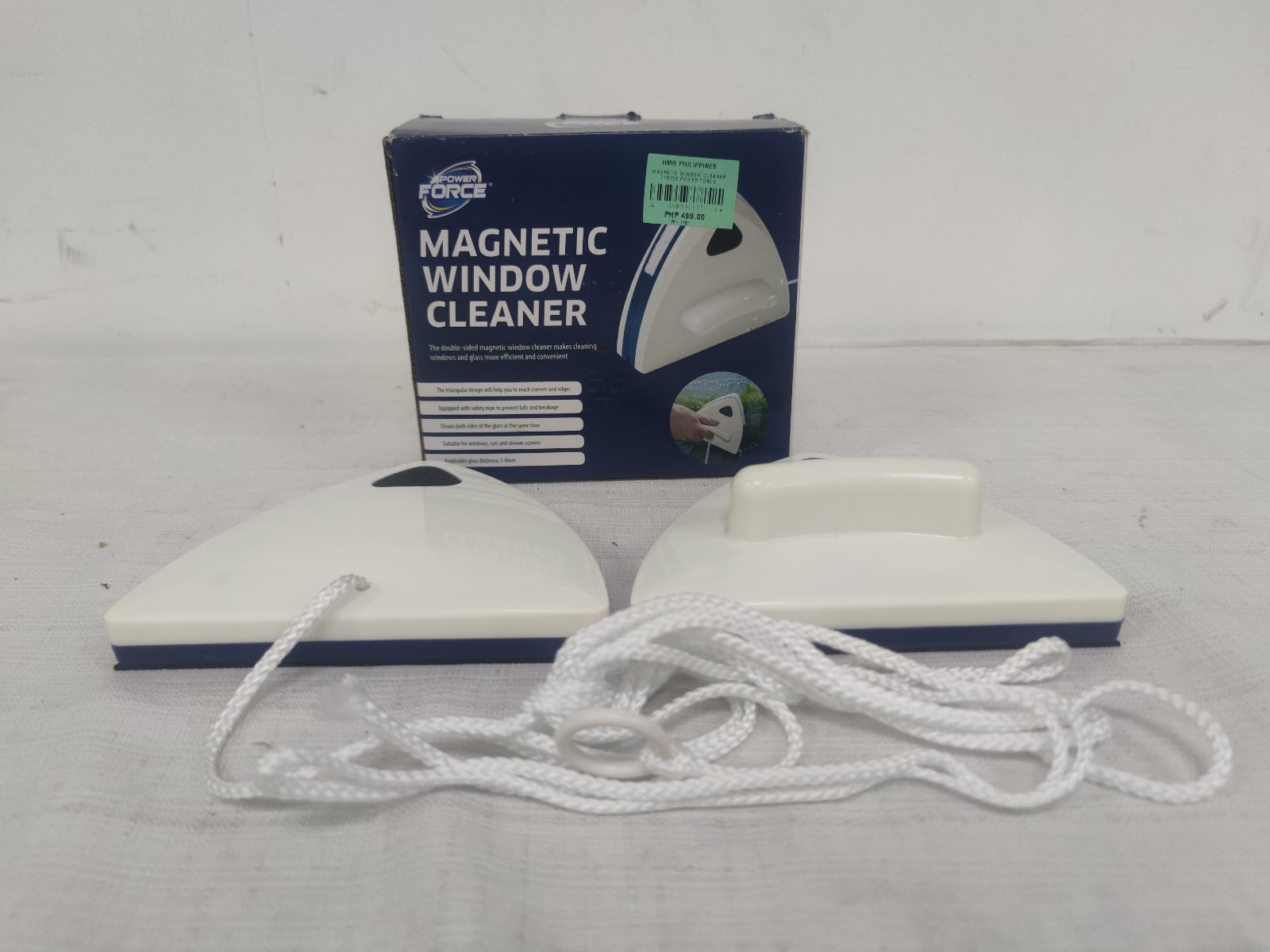 Power Force Magnetic Window Cleaner 715206 | HMR Shop N' Bid