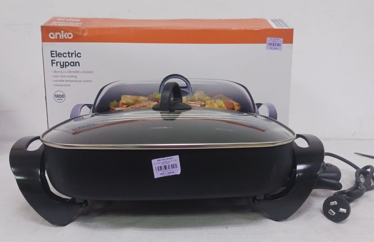 Anko Electric Frypan | HMR Shop N' Bid