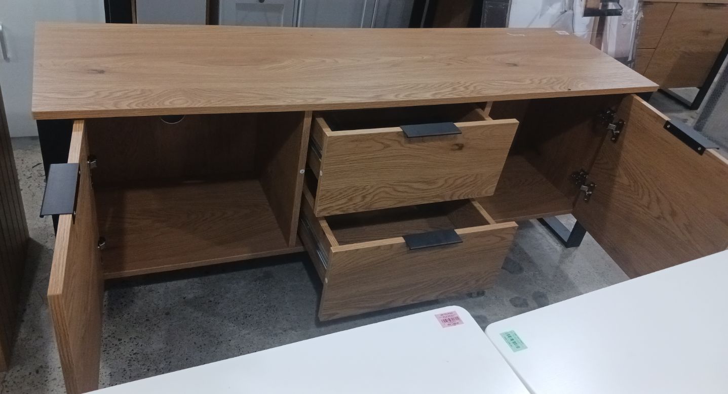 Sohl Industrial Entertainment Unit | HMR Shop N' Bid