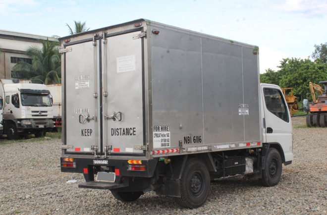 2017 Mitsubishi Canter FE71 C/C 4X2 4W Aluminum Van Truck | NBI6116 ...