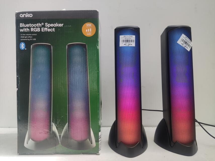 Anko 43277629 Blietooth Speaker with RGB Effect | HMR Shop N' Bid