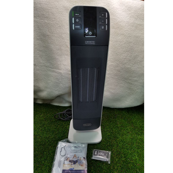 Delonghi Ceramic Tower Heater HFX65V20 (with remote) | HMR Shop N' Bid